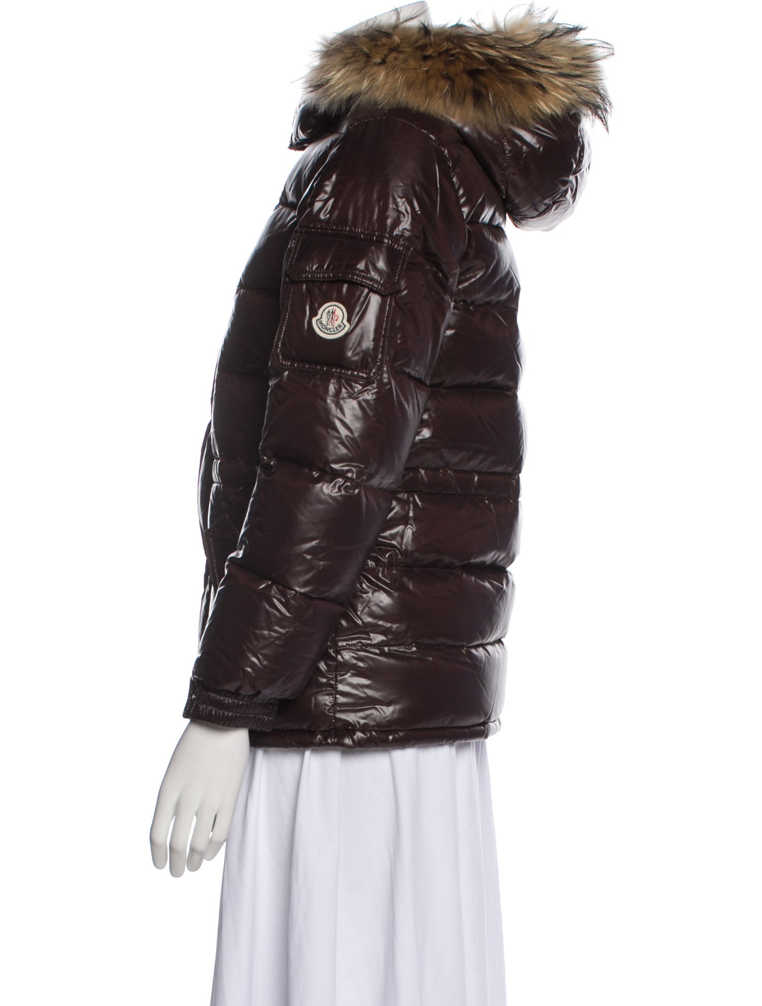 Moncler Coat - Neutrals Coats, Clothing - MOC118699 | The RealReal