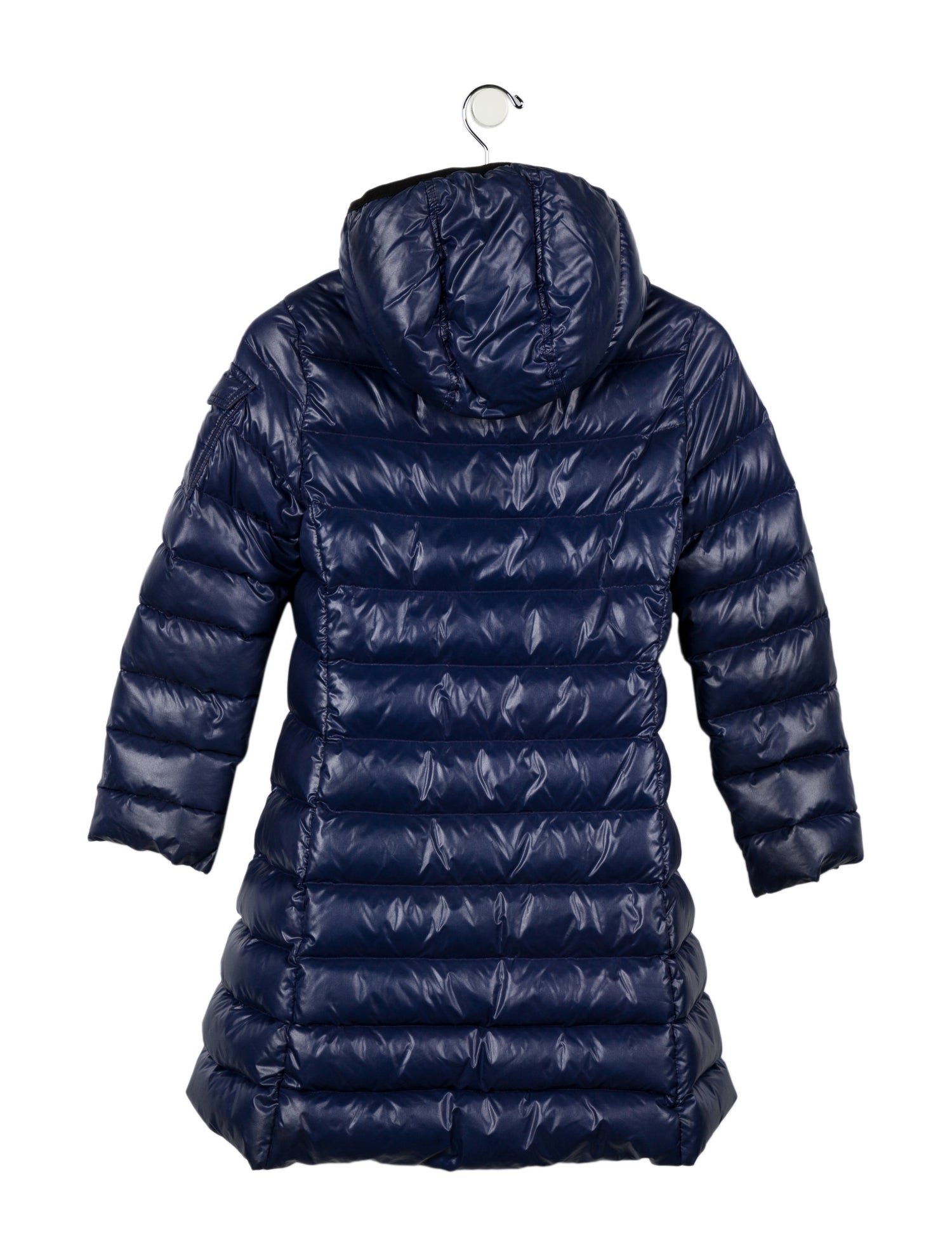 Moncler Girls' Ruffle Trim Down Coat w/ Tags - Black Sizes 7-16, Girls ...