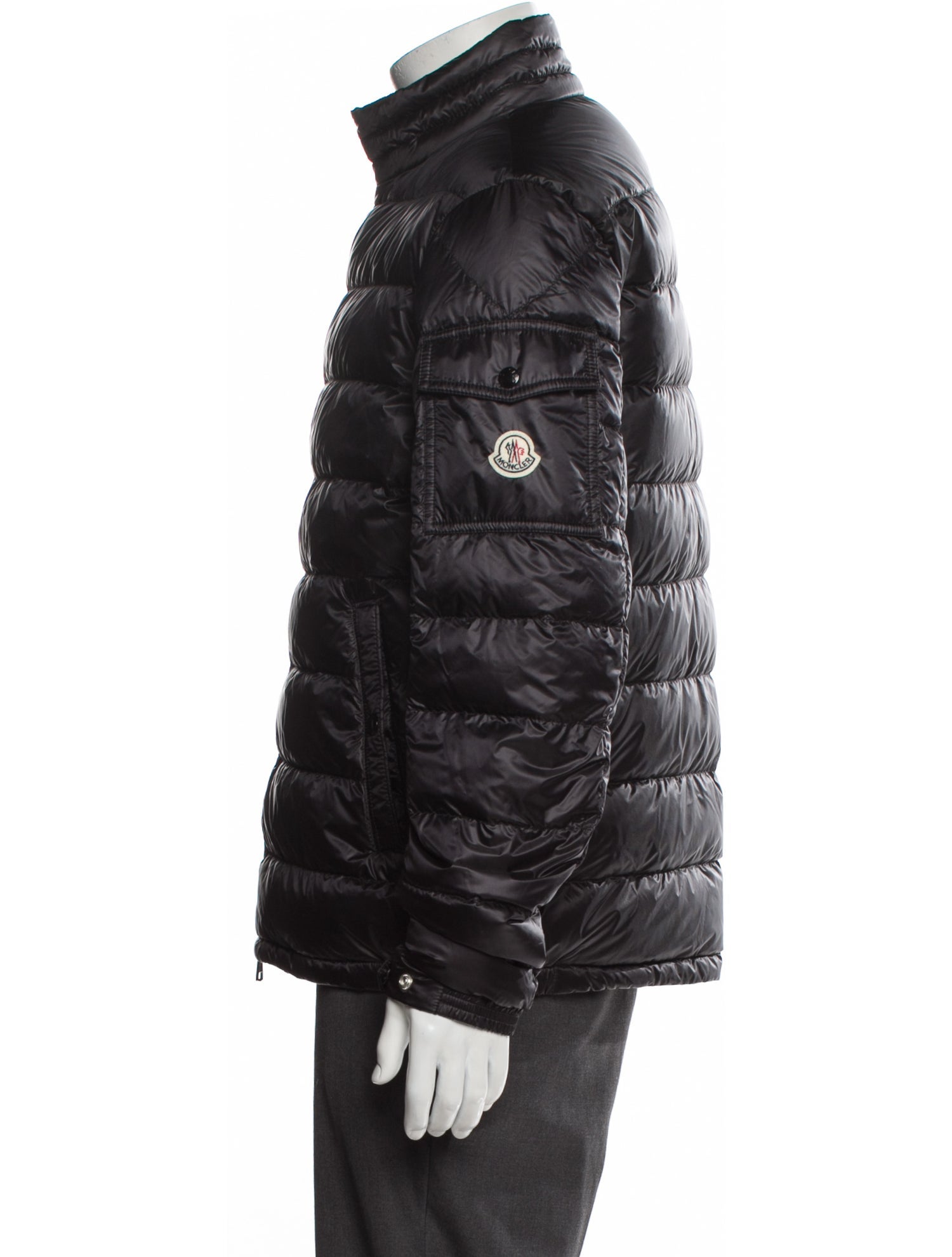 Moncler Puffer Coat w/ Tags - Black Outerwear, Clothing - MOC119478 ...