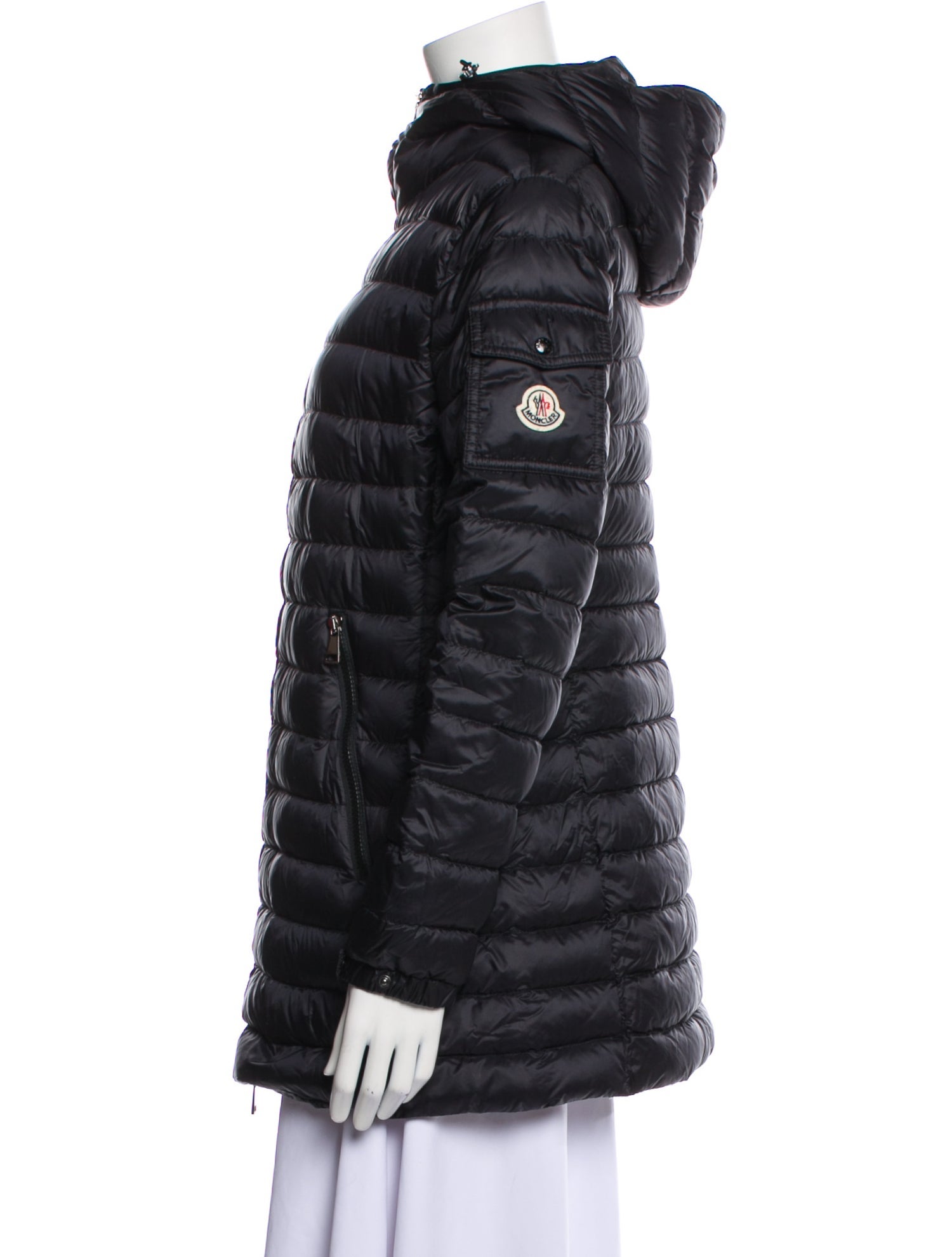 Moncler Coat - Black Coats, Clothing - MOC119990 | The RealReal
