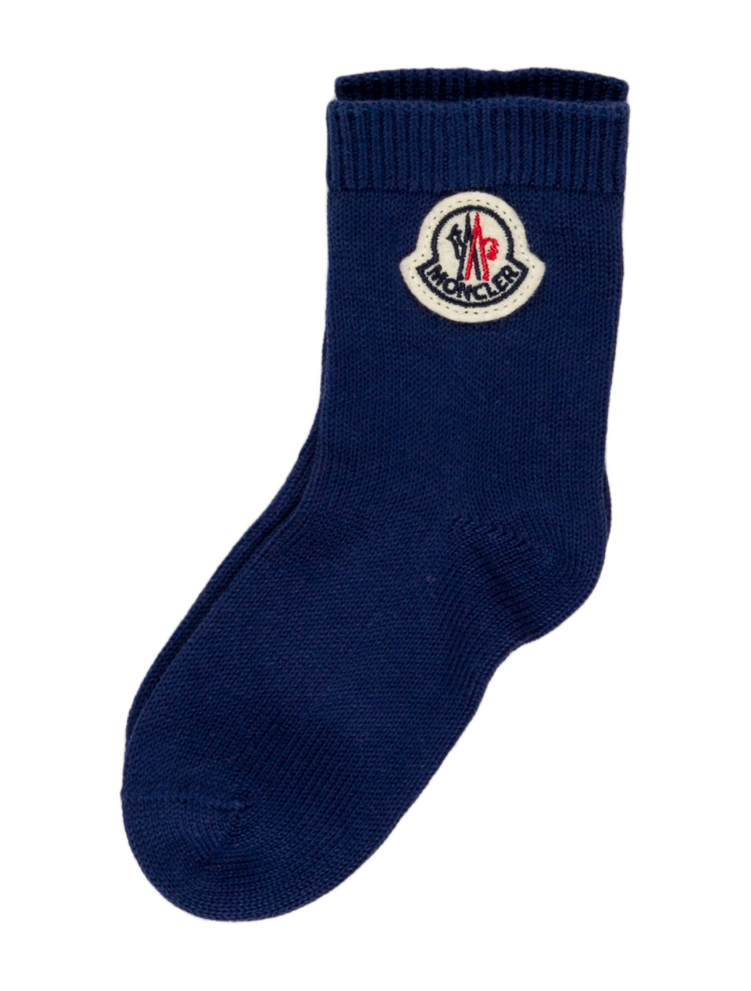 Moncler Toddler Boys' Embroidered Socks - Blue Sizes 2-6, Boys ...