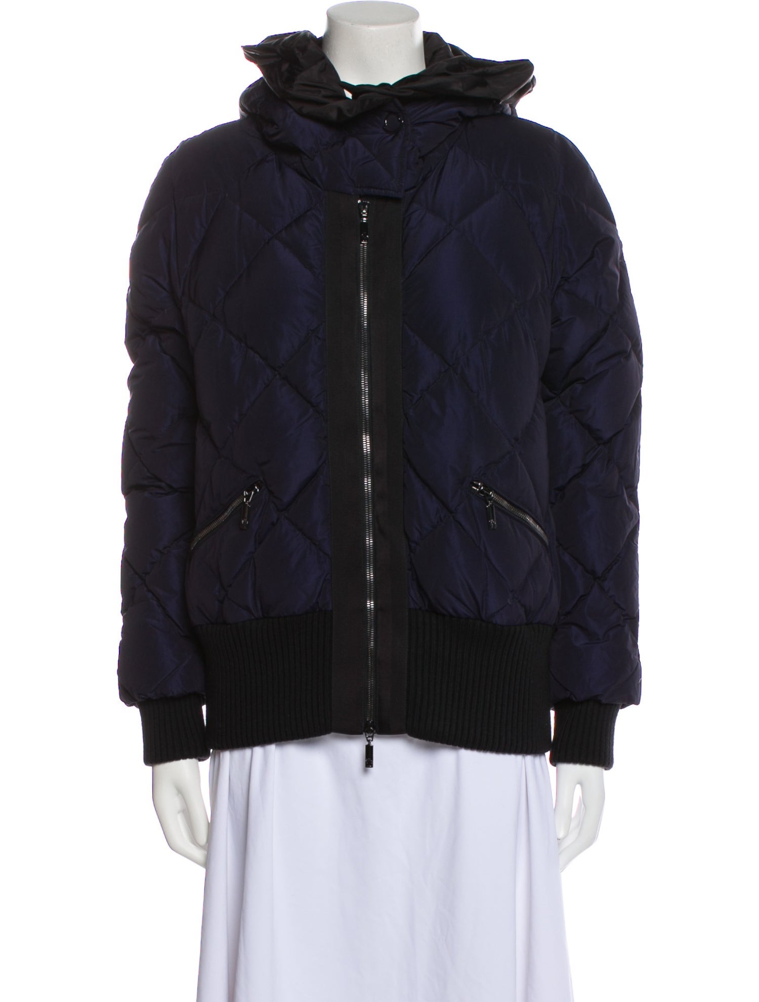 Moncler Coat - Blue Coats, Clothing - MOC122042 | The RealReal