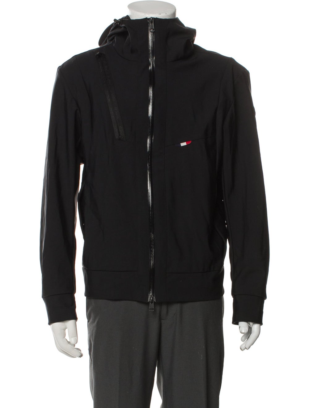 Moncler Signature Logo Bomber Jacket - Black Outerwear, Clothing ...