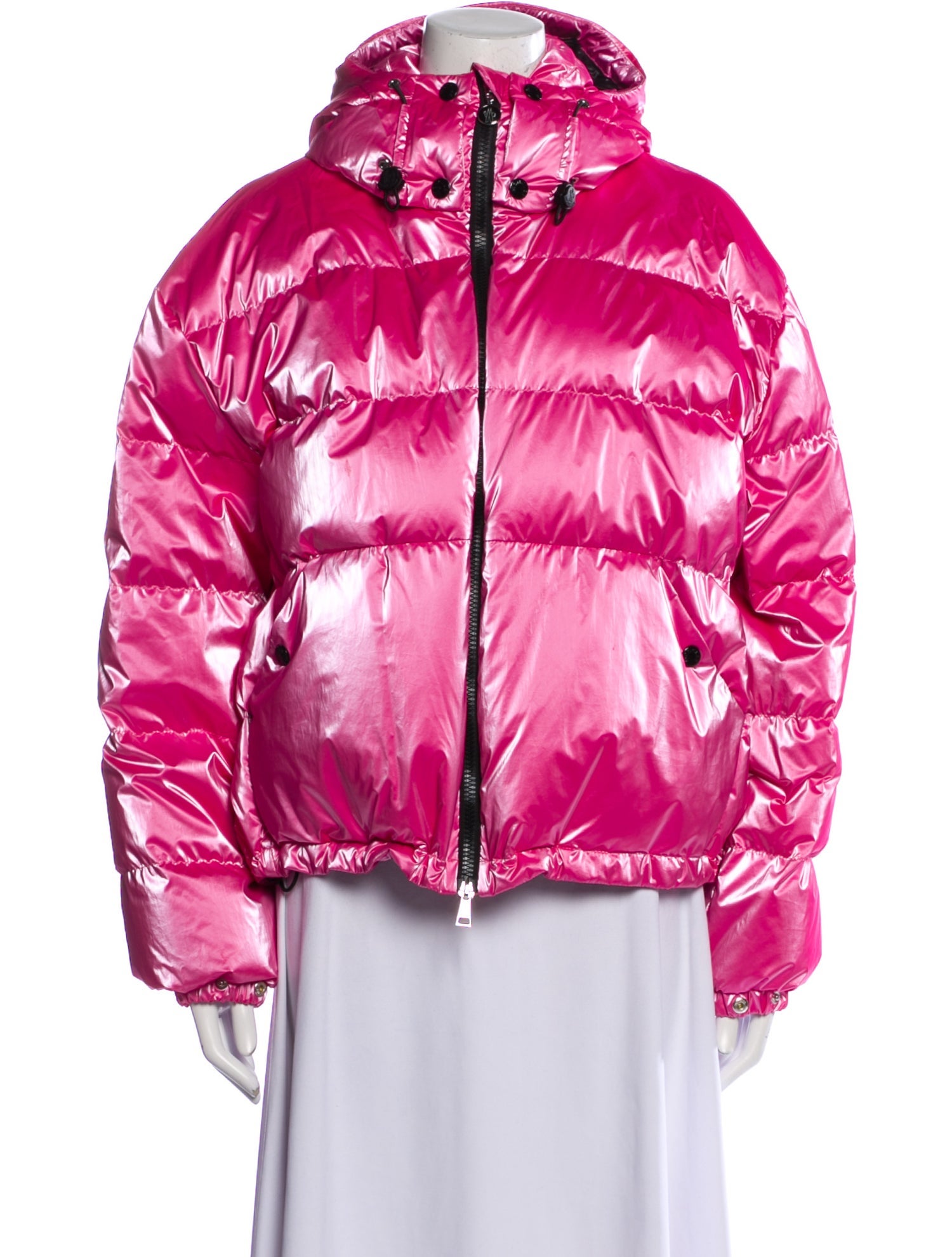 Moncler Down Jacket - Metallic Jackets, Clothing - MOC122735 | The RealReal