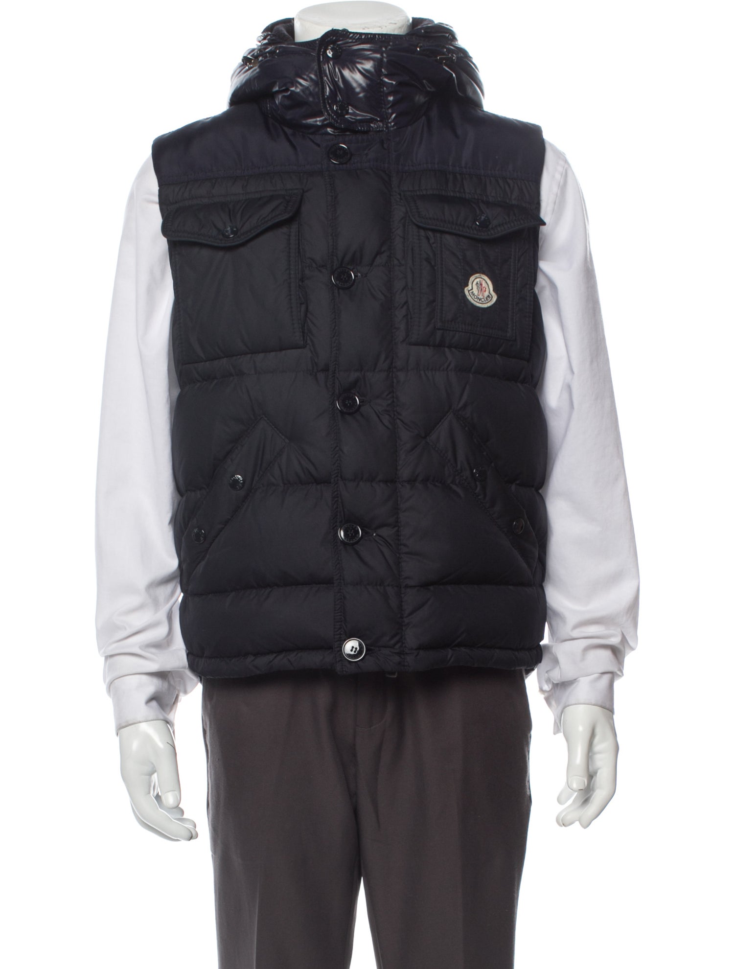 Moncler Vest - Blue Outerwear, Clothing - MOC122852 | The RealReal
