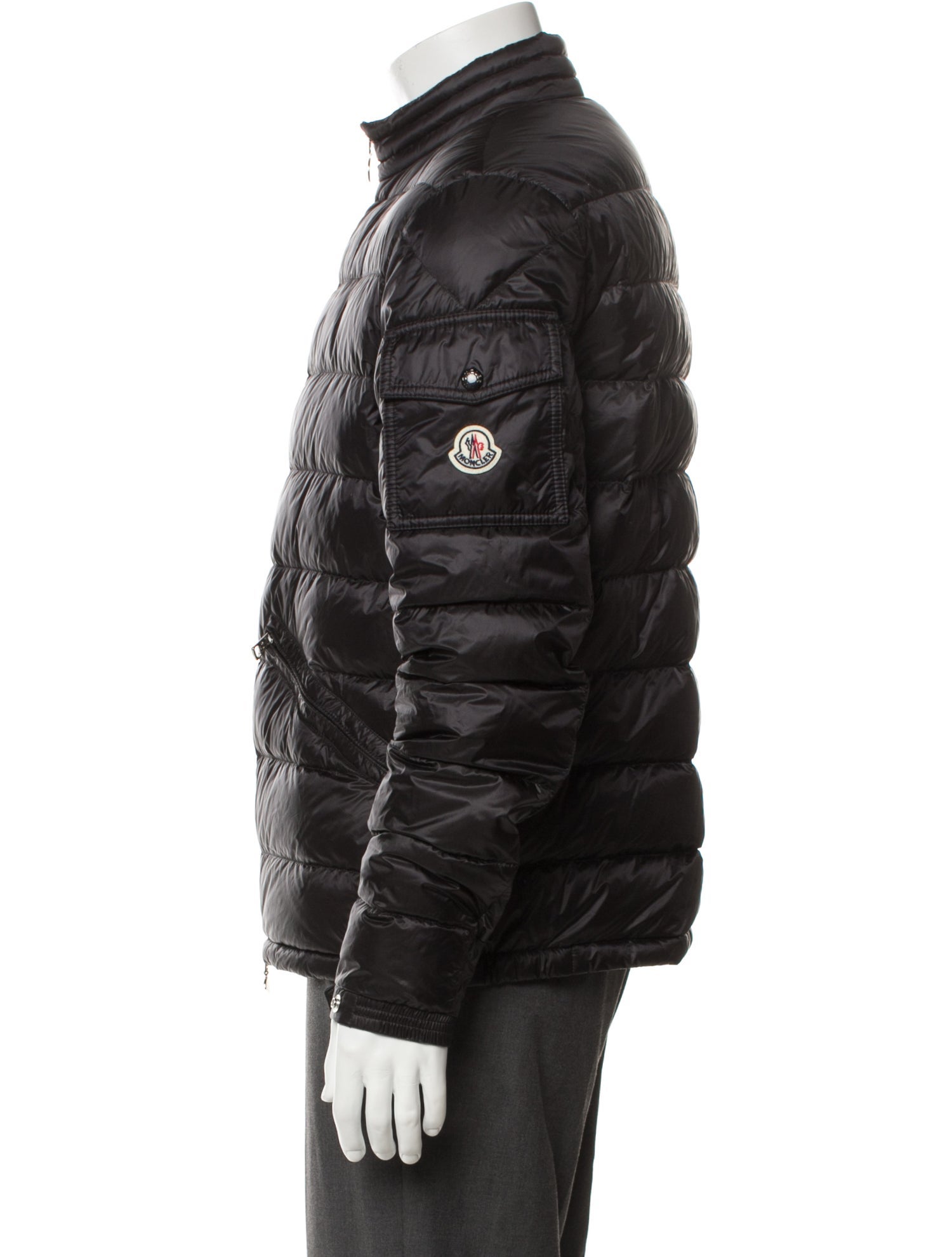 Moncler Puffer Coat w/ Tags - Black Outerwear, Clothing - MOC119478 ...