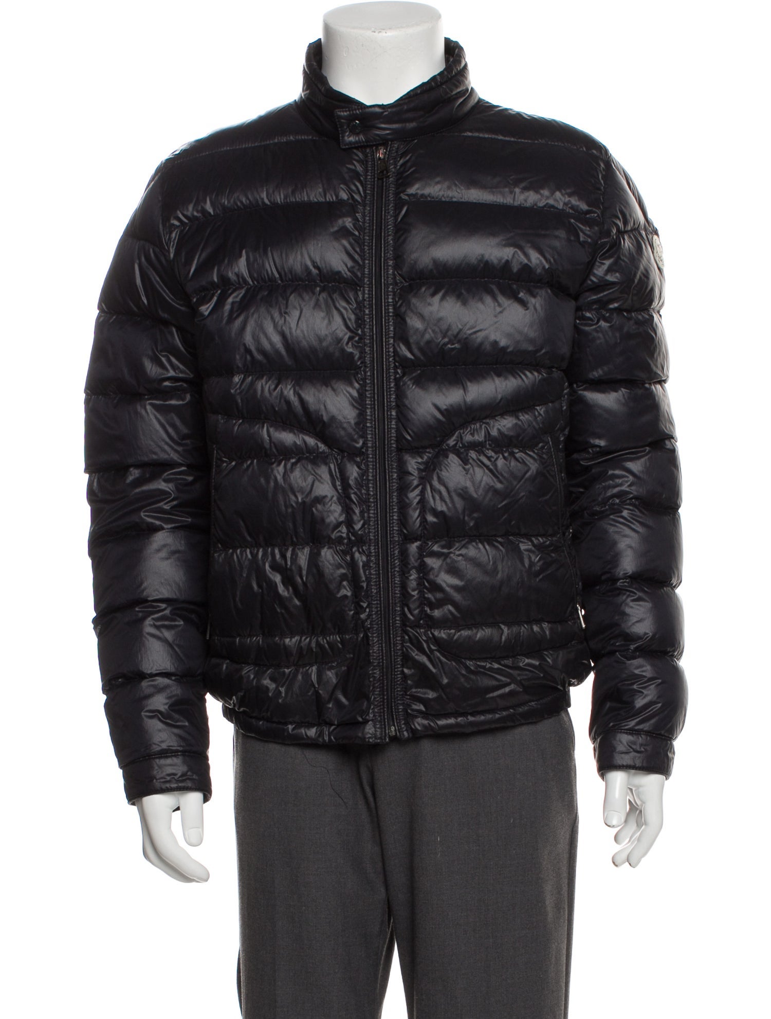 Moncler Puffer Coat - Blue Outerwear, Clothing - MOC127518 | The RealReal