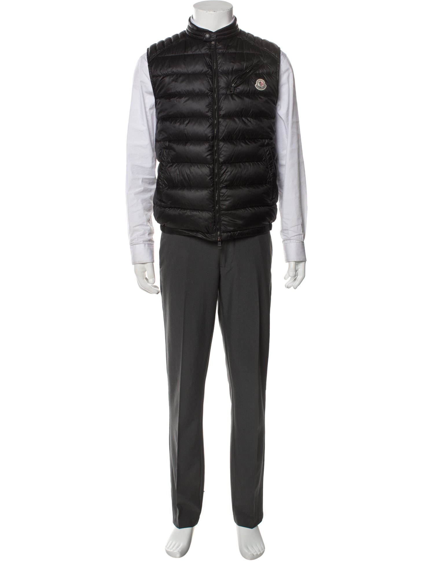 Moncler Vest - Black Outerwear, Clothing - MOC123548 | The RealReal