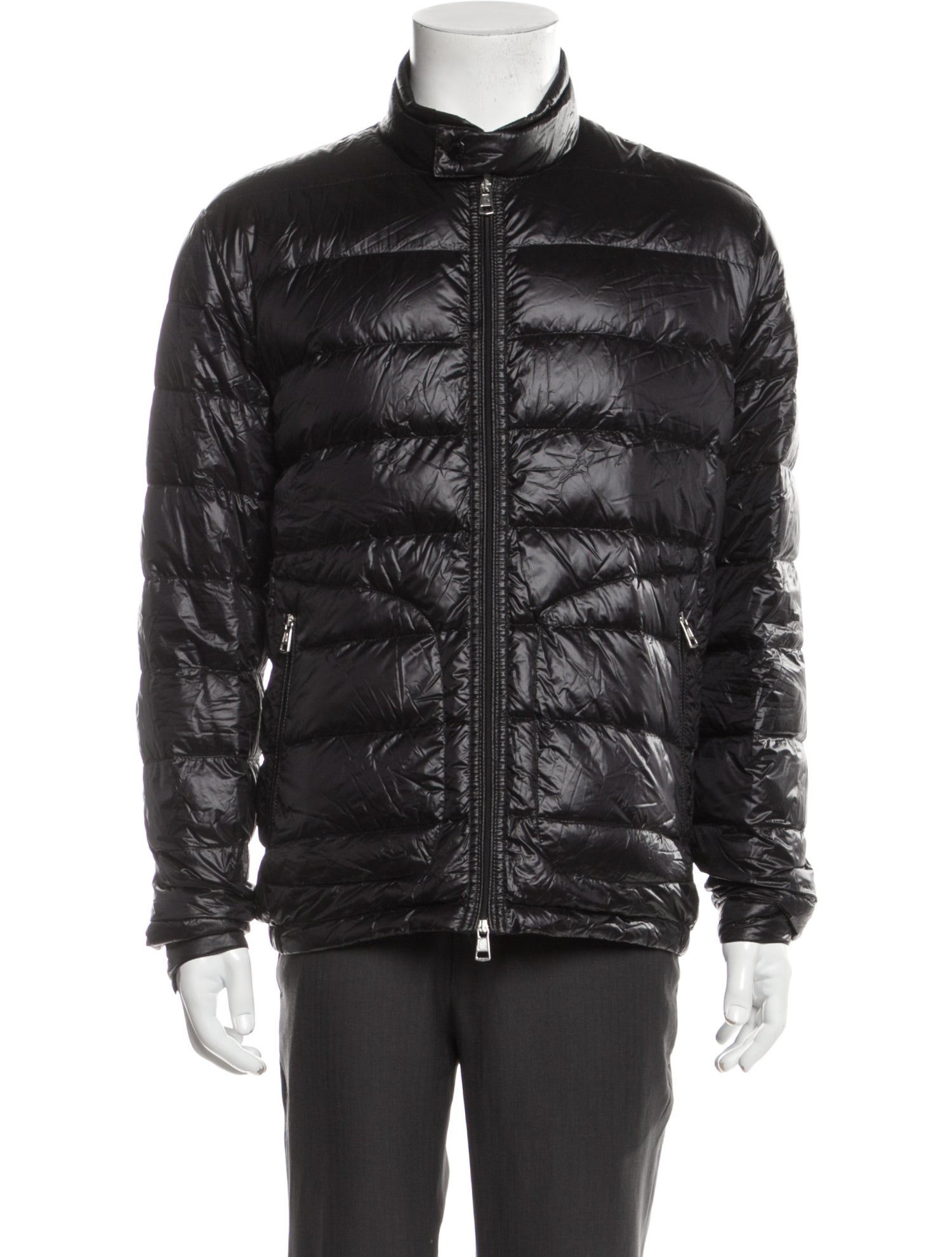 Moncler Puffer Coat w/ Tags - Black Outerwear, Clothing - MOC119478 ...