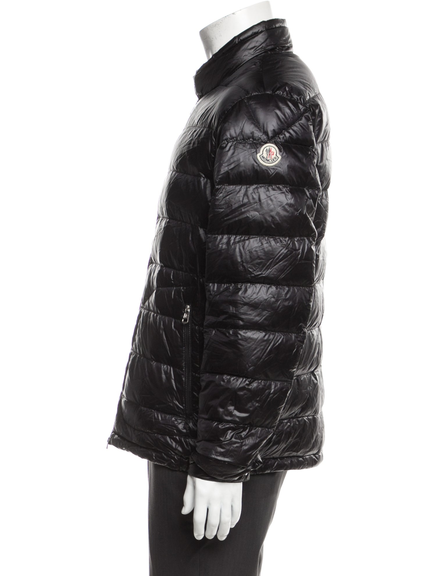 Moncler Puffer Coat w/ Tags - Black Outerwear, Clothing - MOC119478 ...