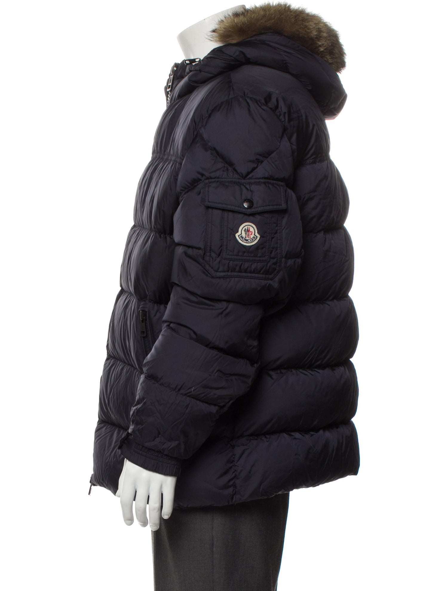 Moncler Puffer Coat - Black Outerwear, Clothing - MOC119292 | The RealReal