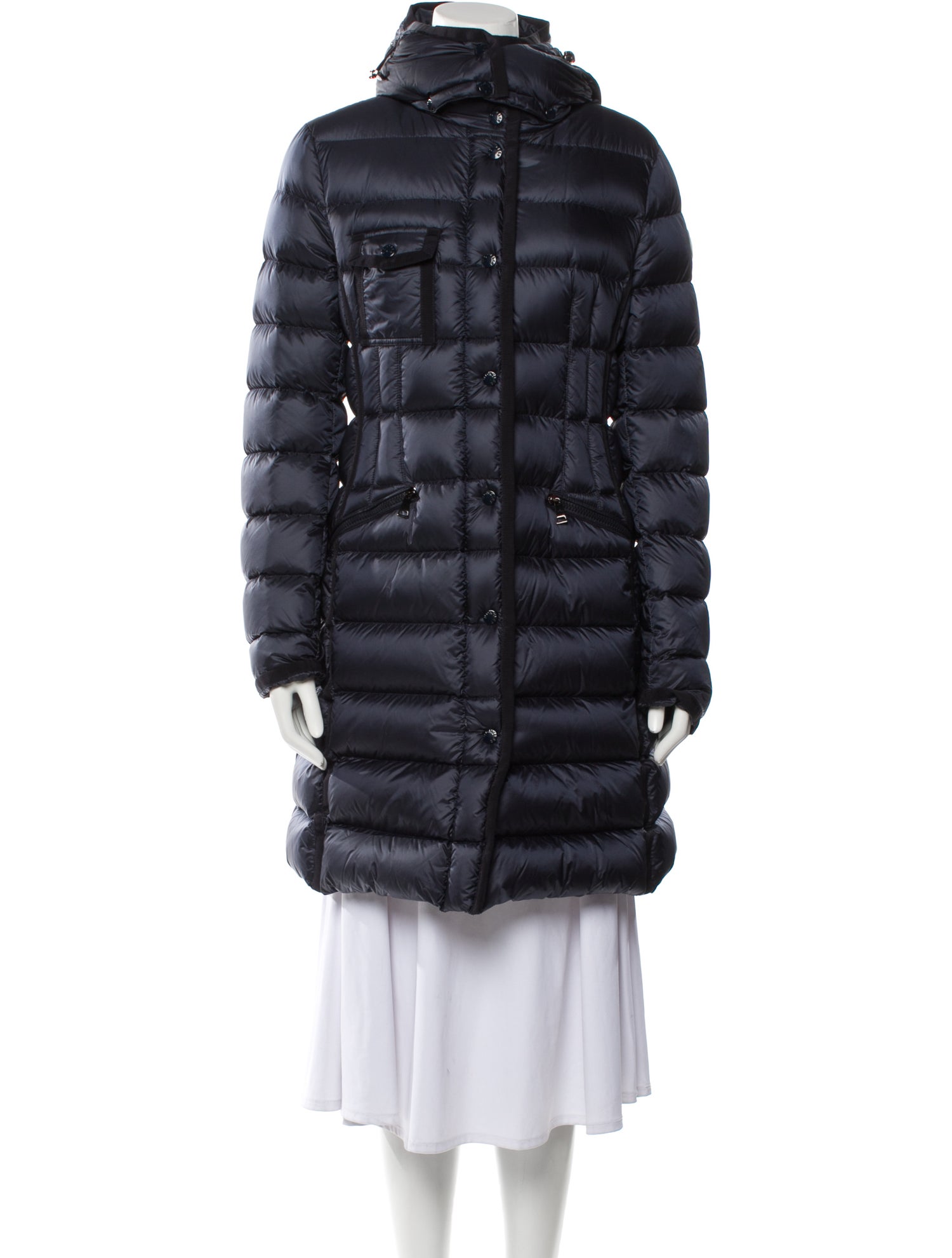 Moncler Coat - Blue Coats, Clothing - MOC126125 | The RealReal