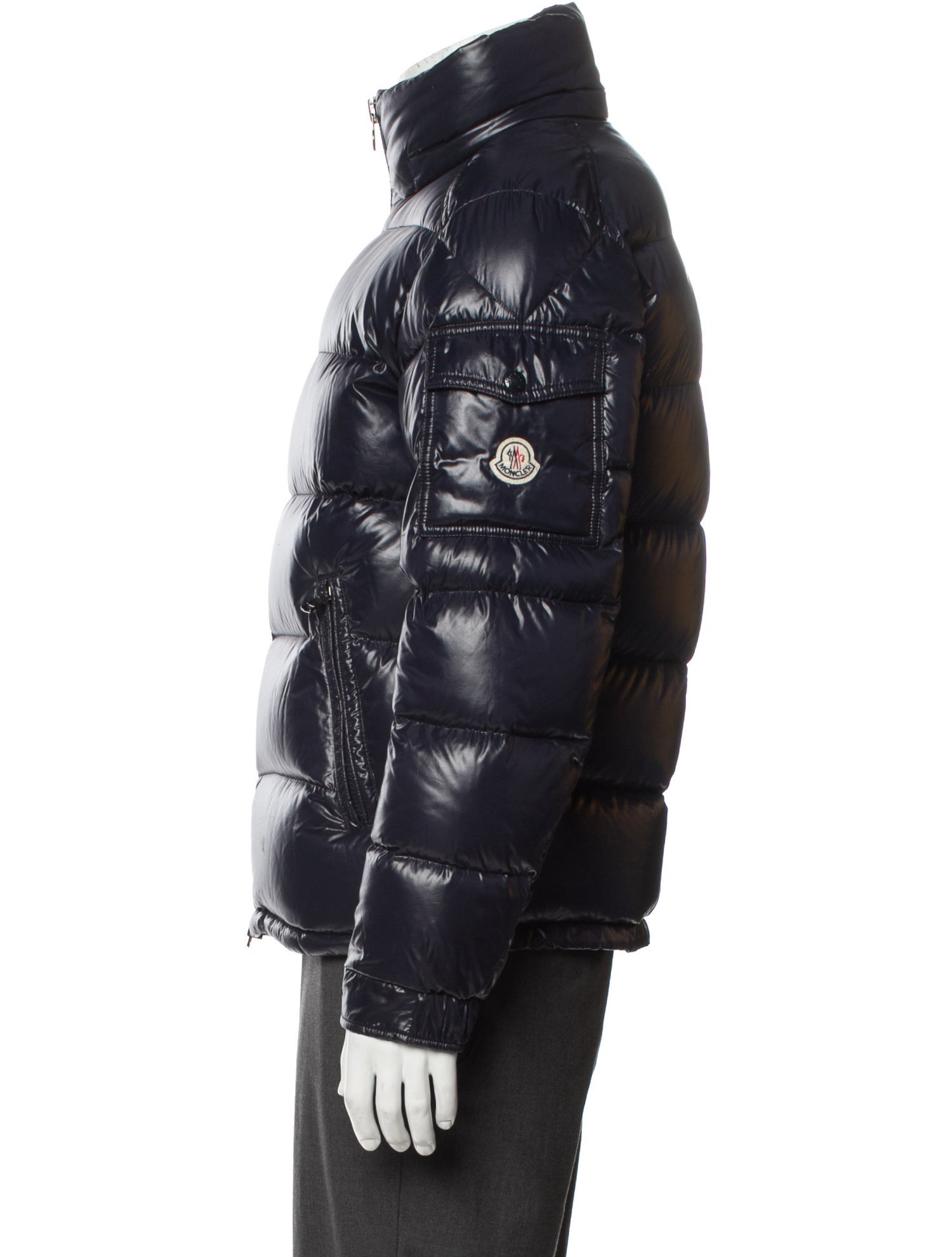 Moncler Puffer Coat - Blue Outerwear, Clothing - MOC127518 | The RealReal