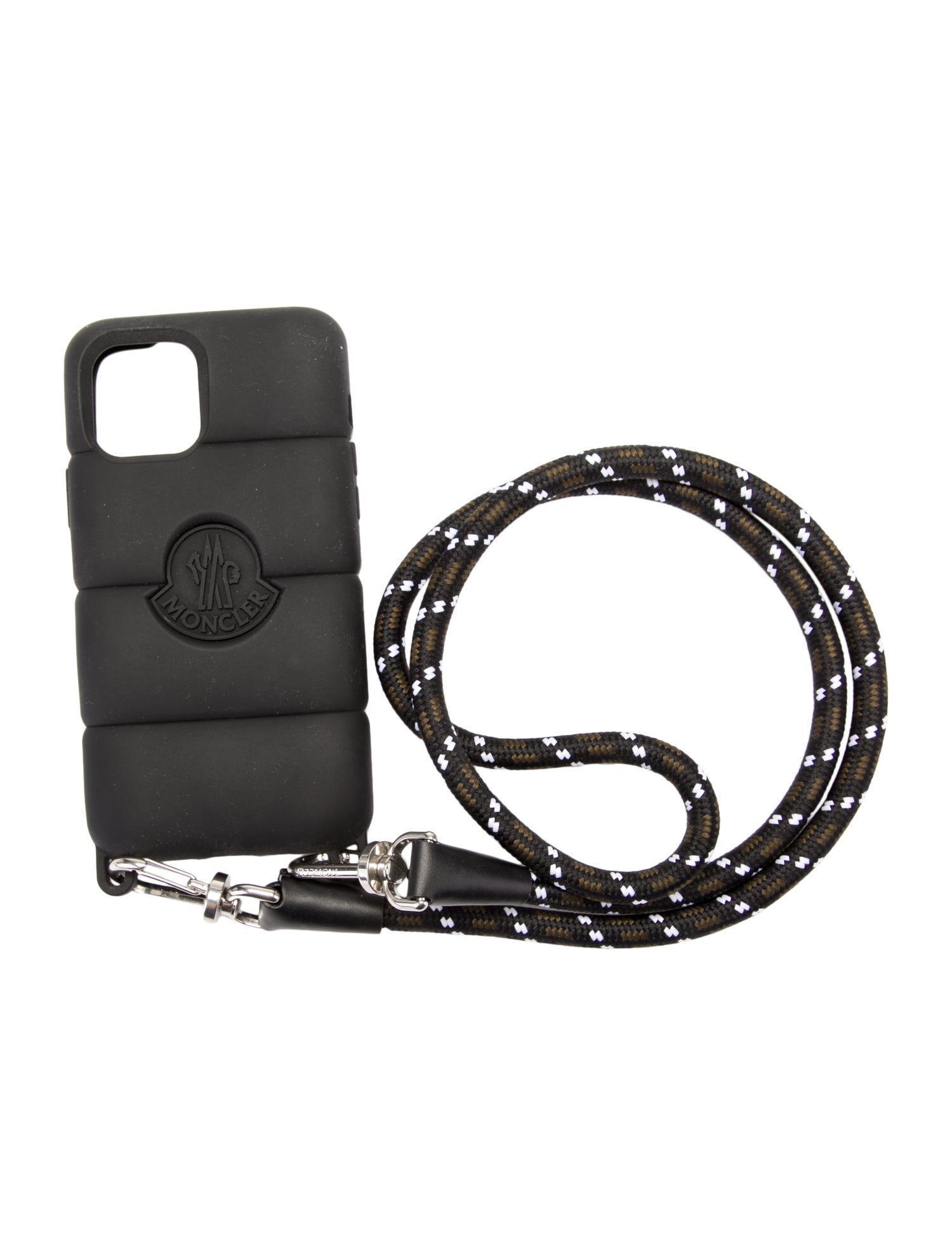 Moncler Rubber iPhone 12 Case - Black Technology, Accessories ...