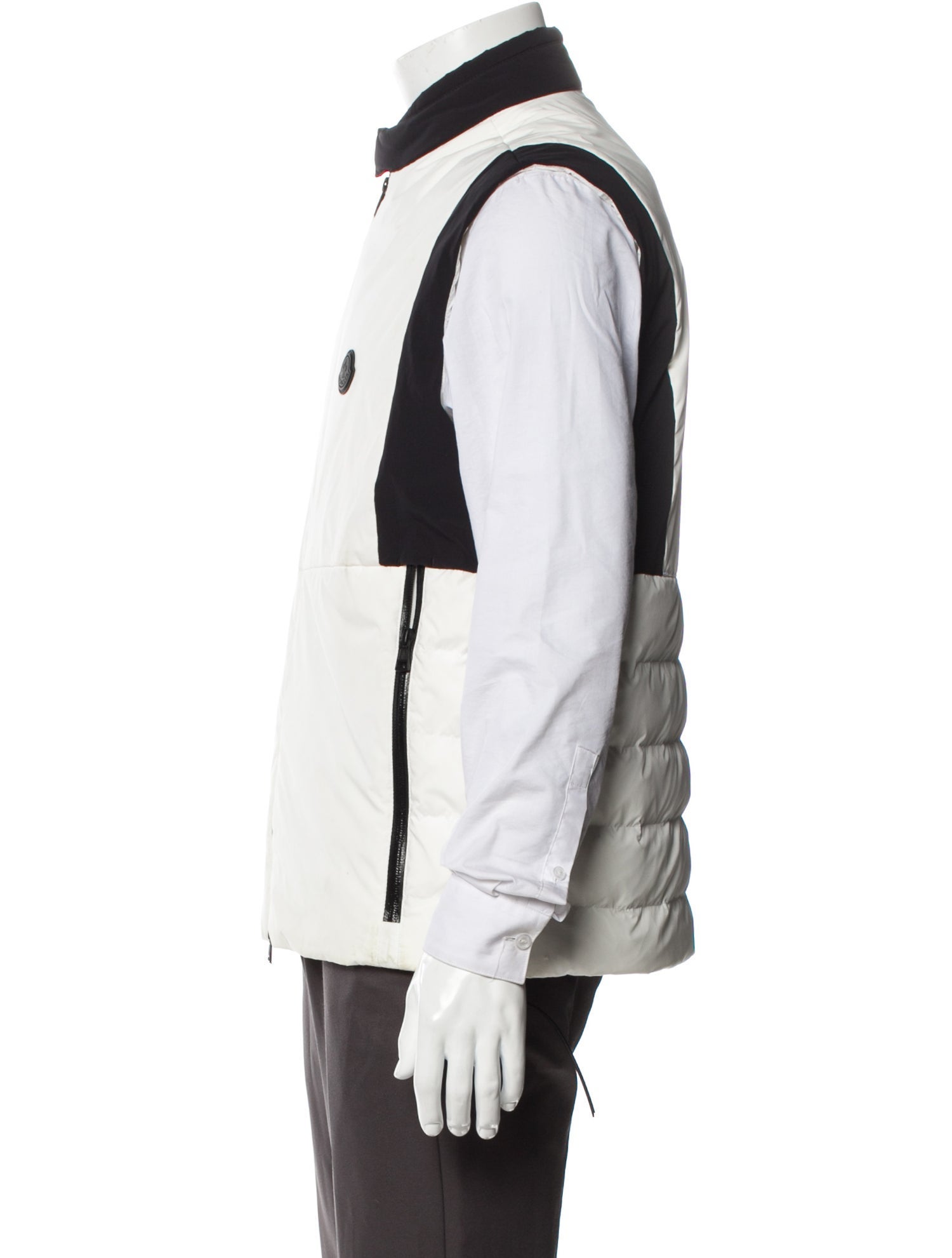 Moncler Colorblock Pattern Windbreaker w/ Tags - White Outerwear ...