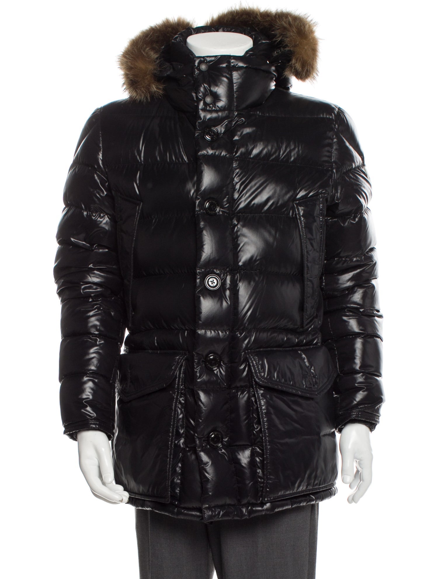 Moncler Puffer Coat - Black Outerwear, Clothing - MOC134153 | The RealReal