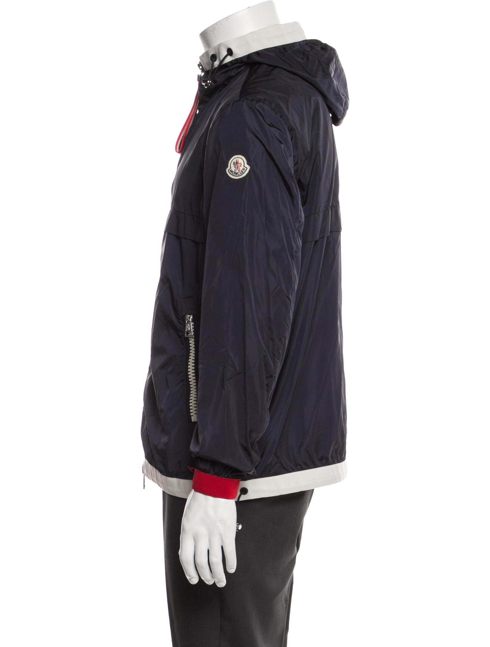 Moncler Windbreaker - Blue Outerwear, Clothing - MOC135902 | The RealReal