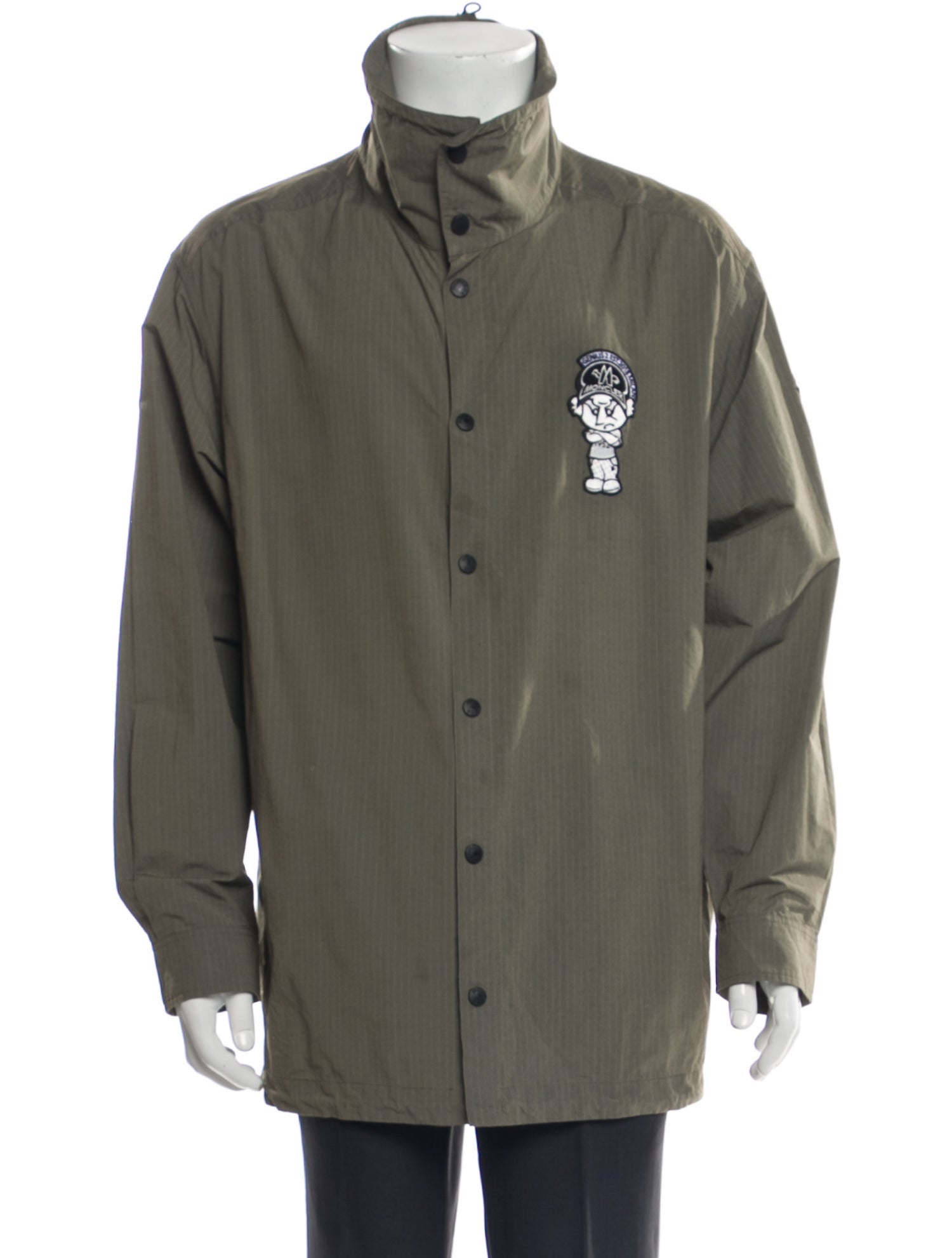 Moncler Genius 2021 Graphic Print Parka - Green Outerwear, Clothing ...