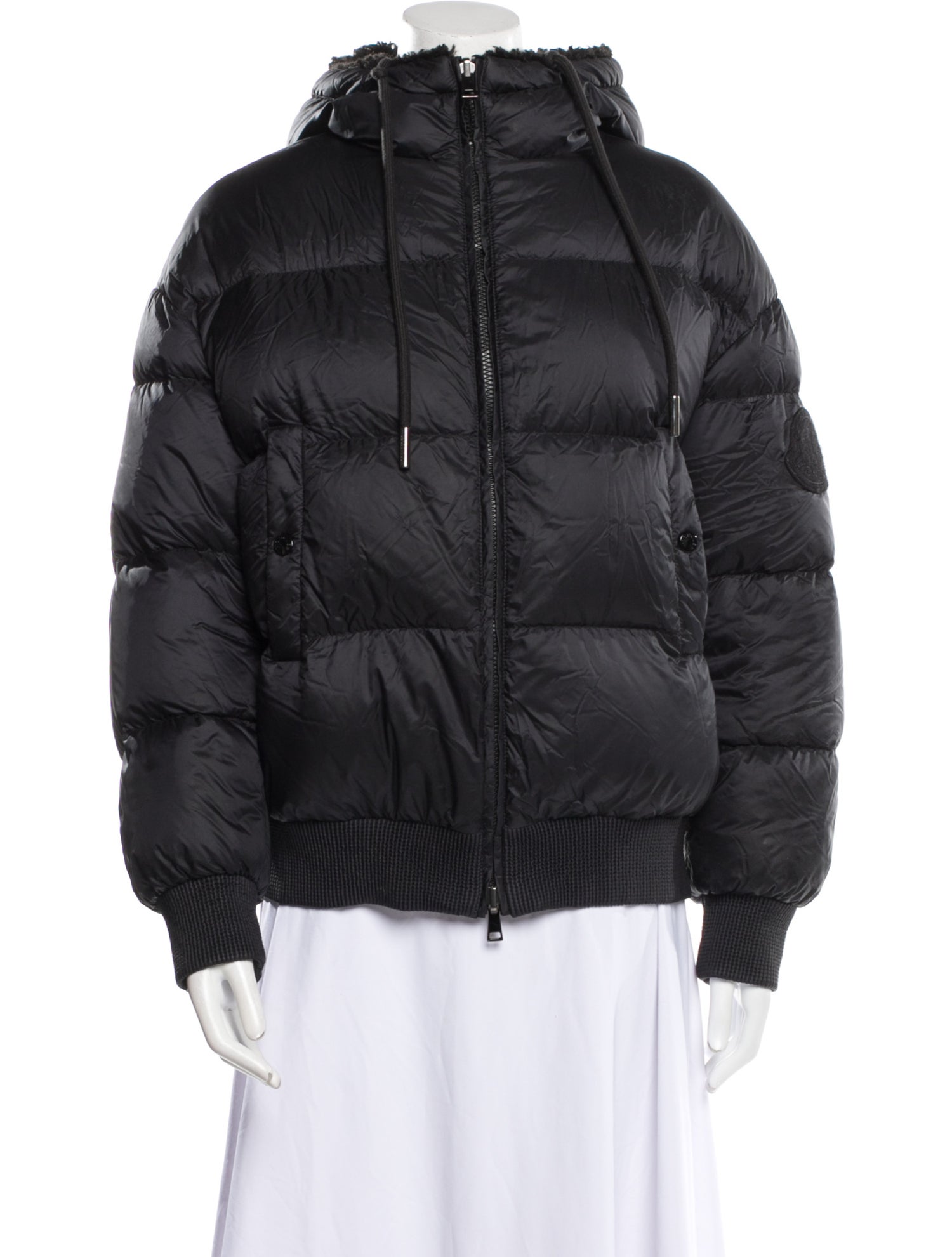 Moncler Bomber Jacket - Black Jackets, Clothing - MOC140210 | The RealReal