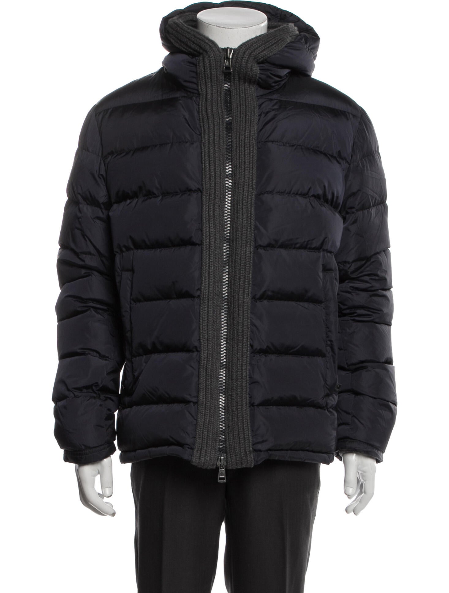 Moncler Puffer Coat - Blue Outerwear, Clothing - MOC141138 | The RealReal