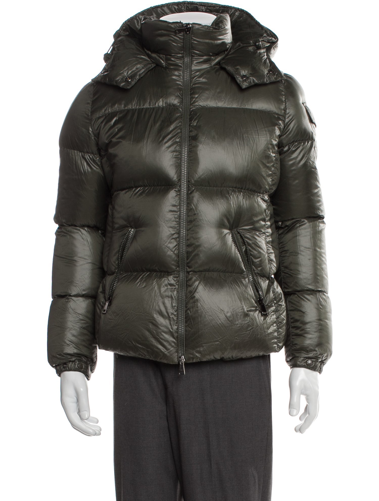 Moncler Puffer Coat - Green Outerwear, Clothing - MOC143656 | The RealReal