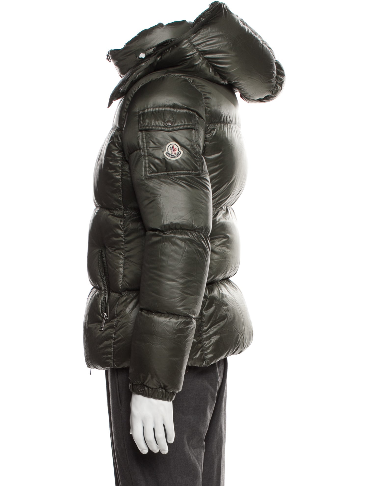 Moncler Puffer Coat - Green Outerwear, Clothing - MOC143656 | The RealReal