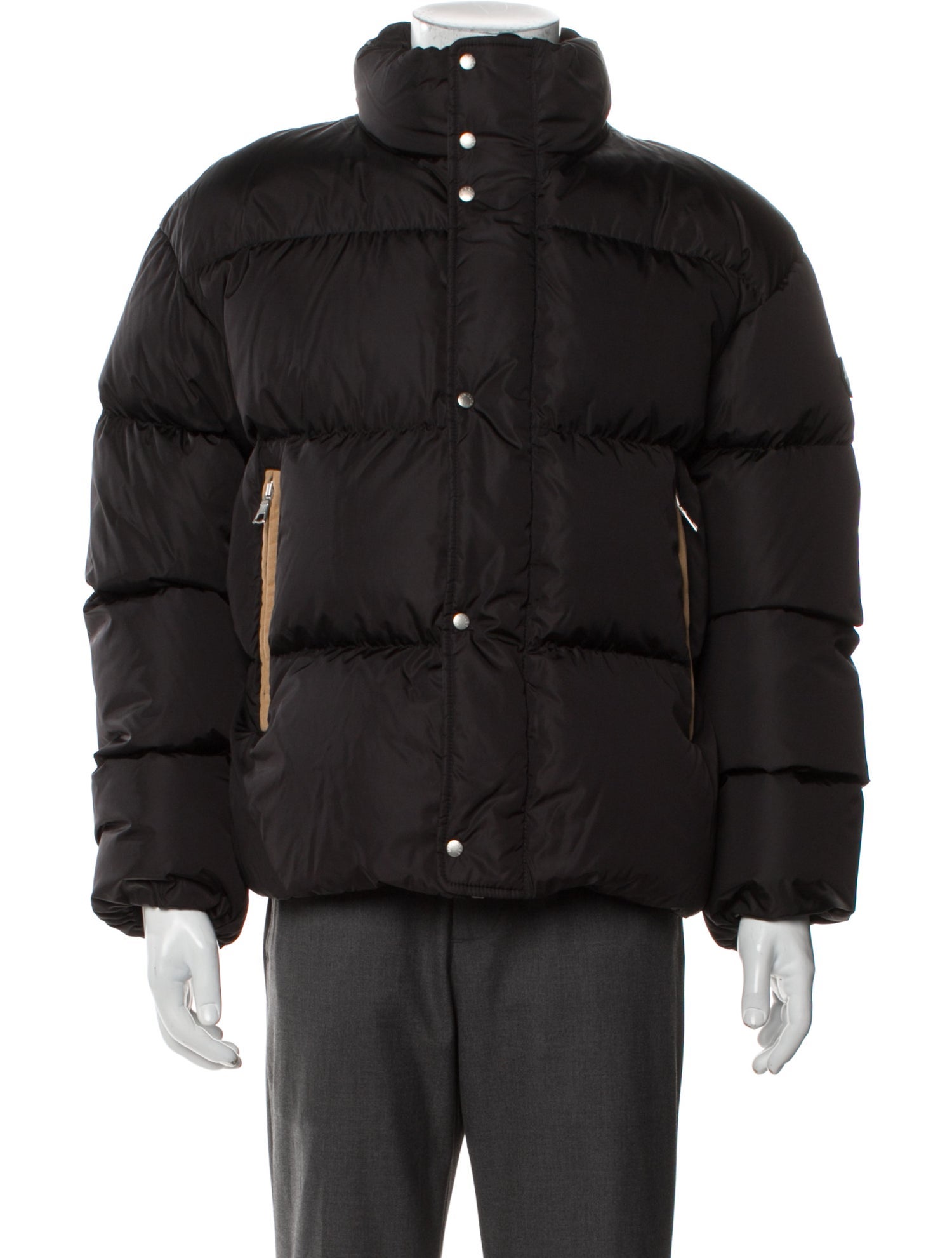 Moncler x Palm Angels Puffer Coat w/ Tags - Black Outerwear, Clothing ...