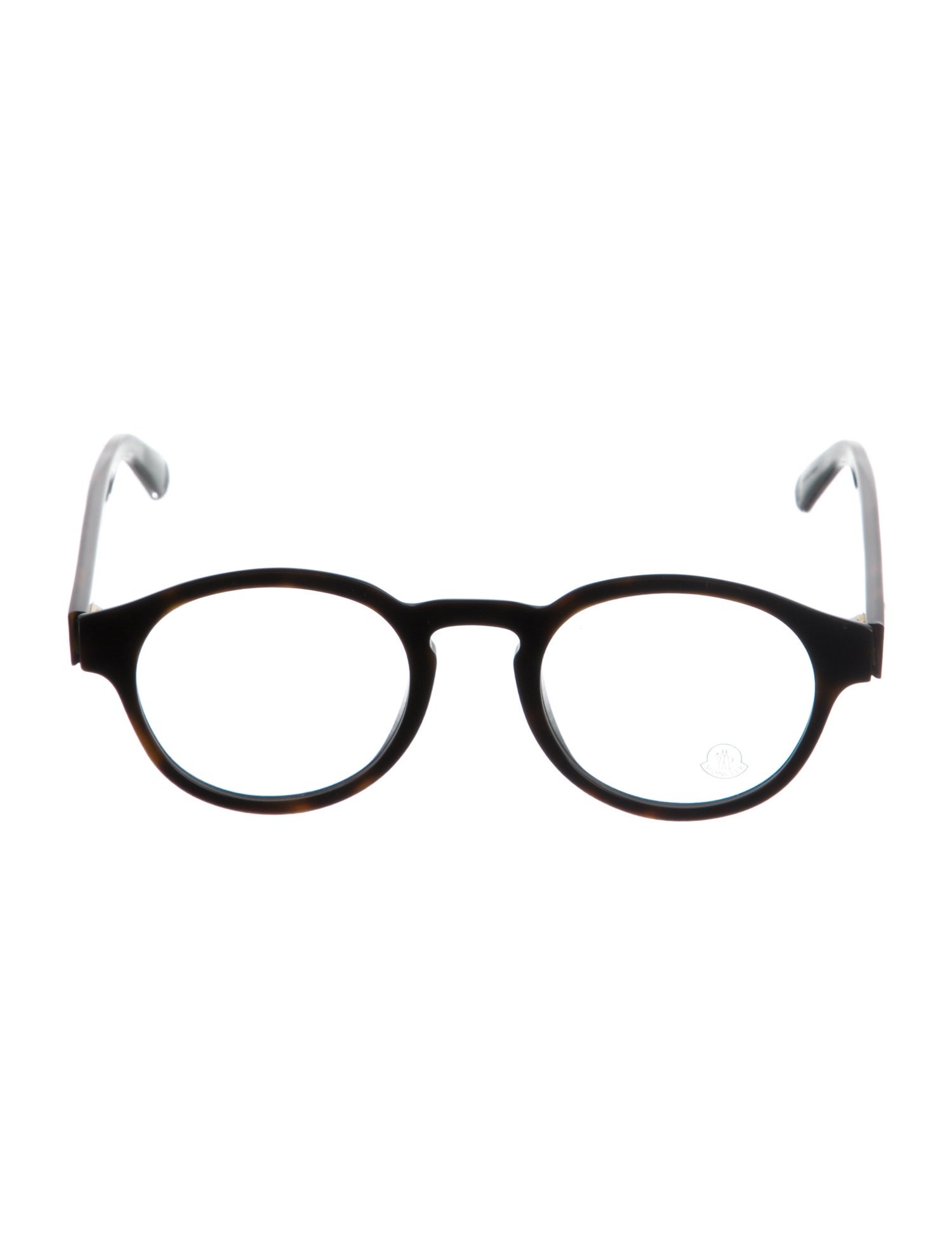 Moncler Round Eyeglasses - Black Eyeglasses, Accessories - MOC146158 ...