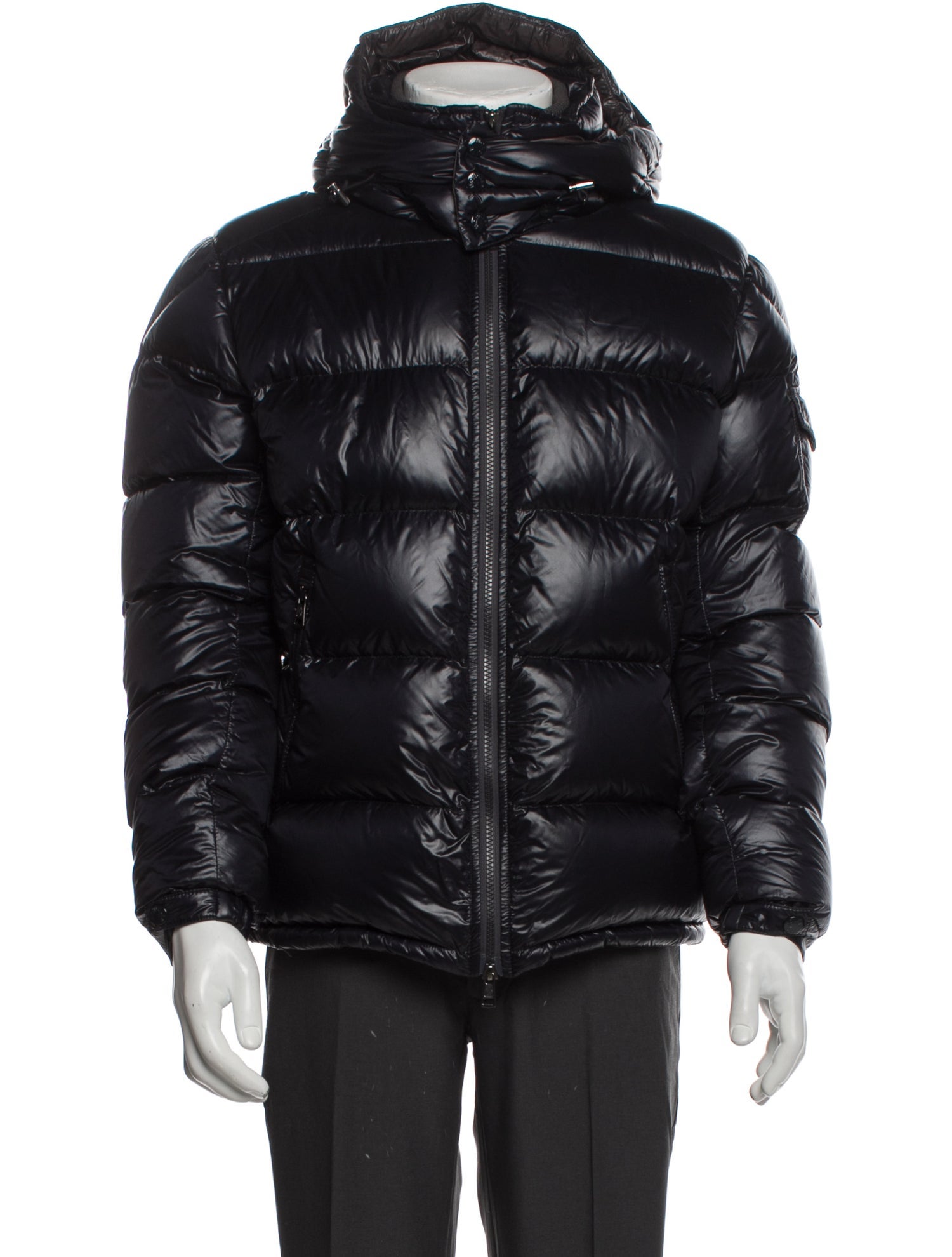 Moncler Puffer Coat - Blue Outerwear, Clothing - MOC146957 | The RealReal