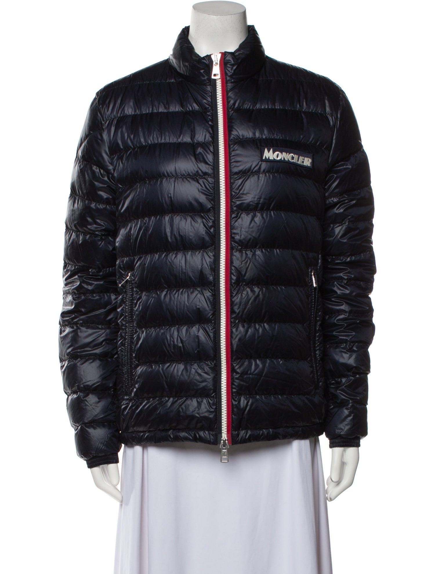 Moncler Coat - Blue Coats, Clothing - MOC148010 | The RealReal