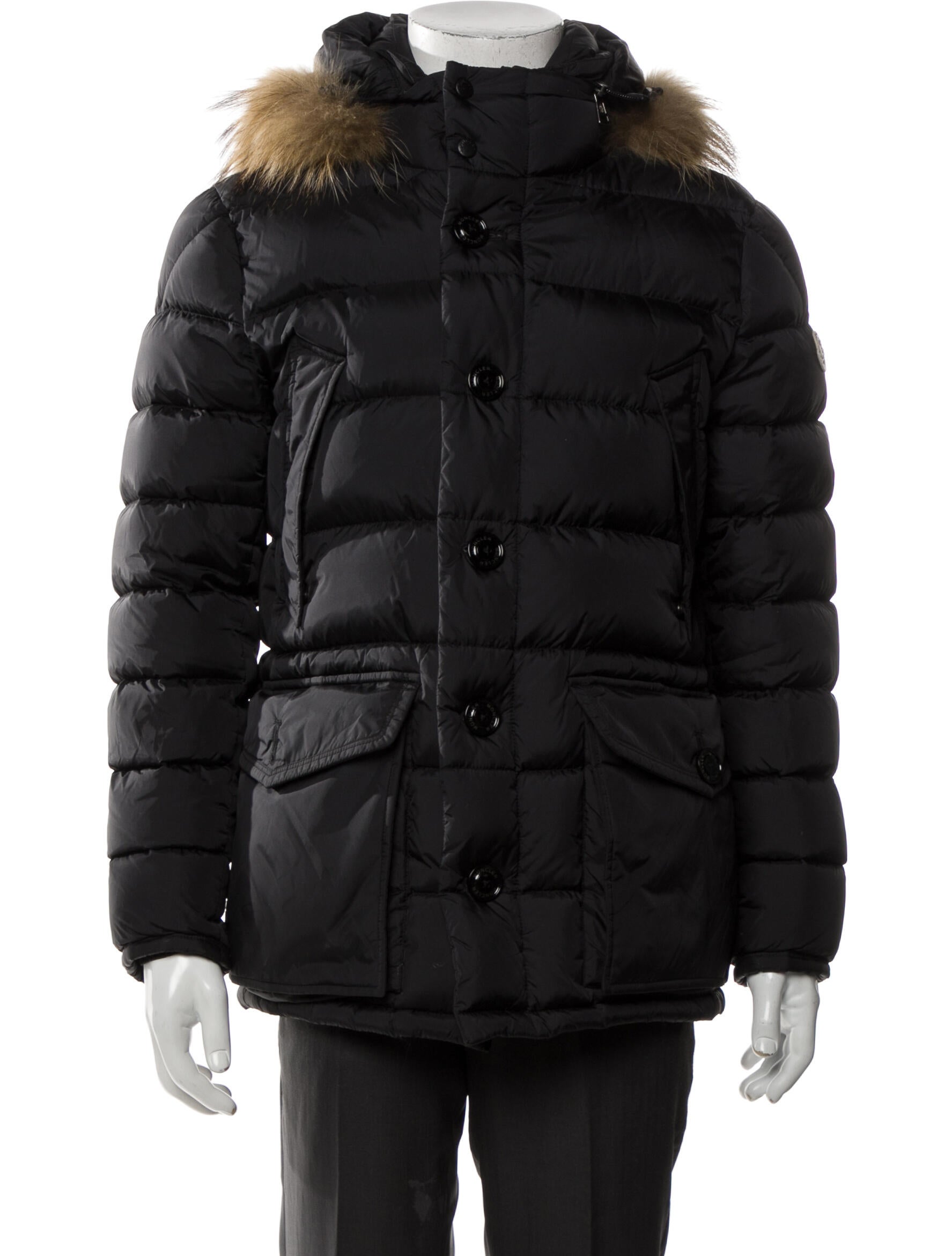 Moncler Puffer Coat - Black Outerwear, Clothing - MOC148373 | The RealReal