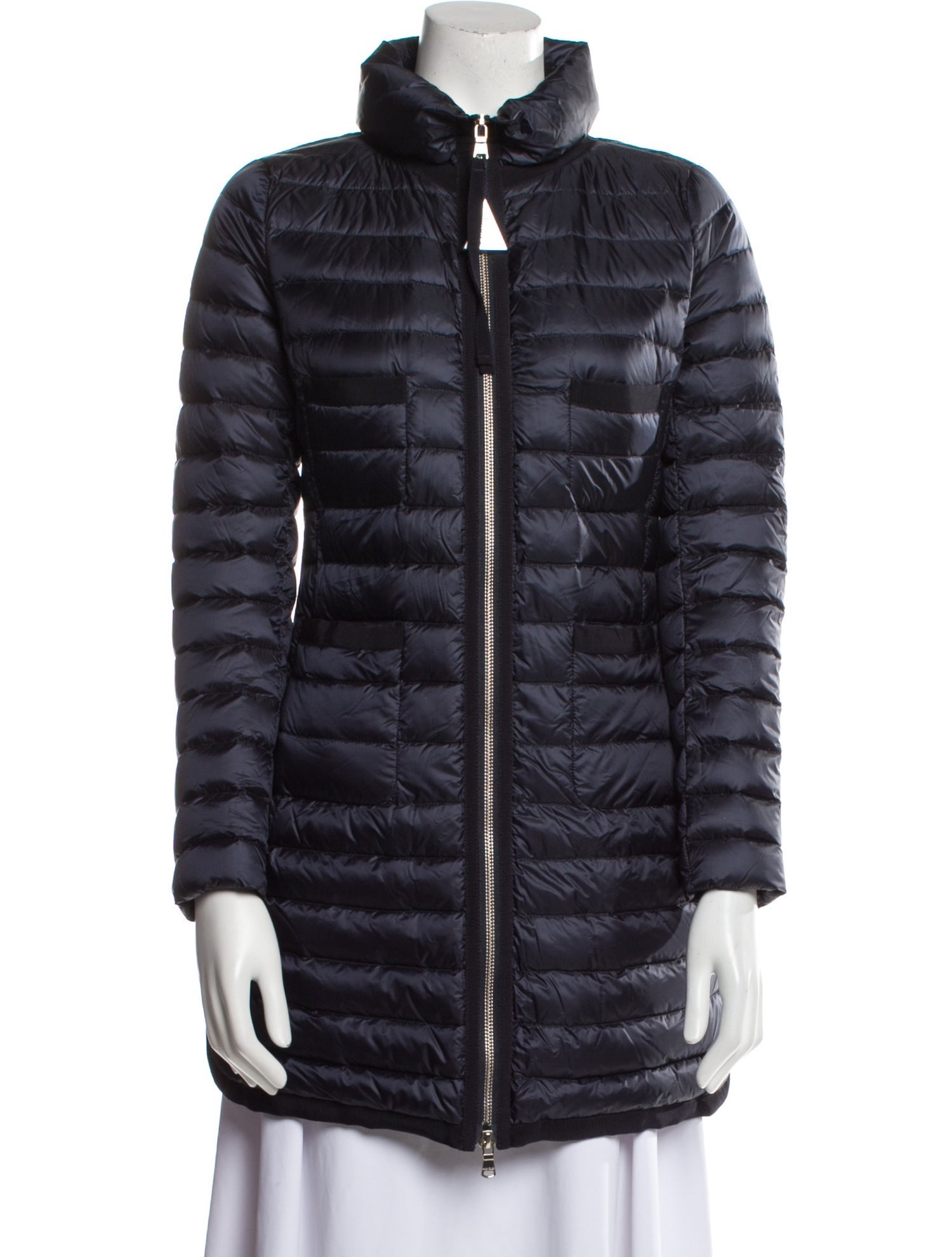 Moncler Coat w/ Tags - Blue Coats, Clothing - MOC148406 | The RealReal