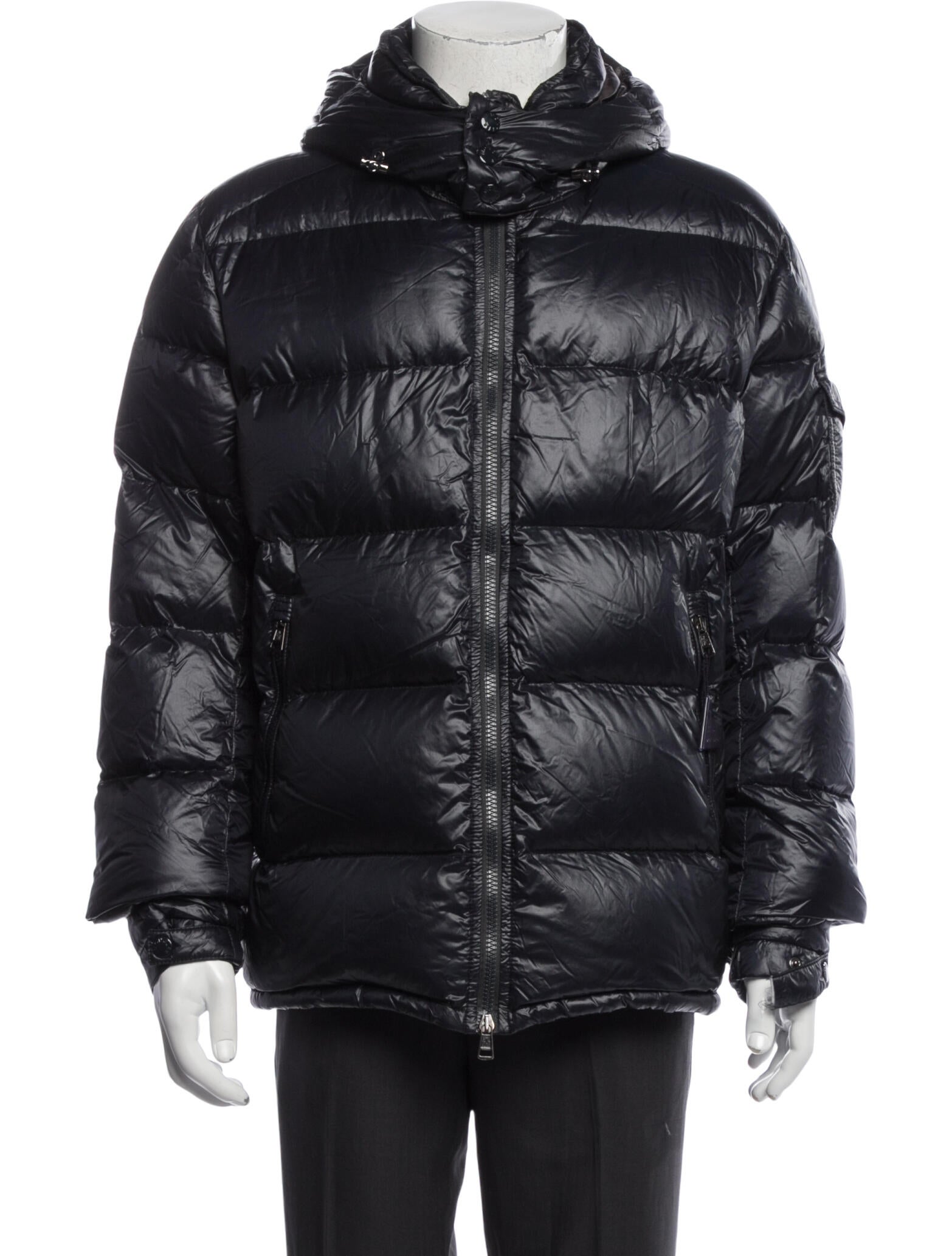 Moncler Puffer Coat - Grey Outerwear, Clothing - MOC149582 | The RealReal
