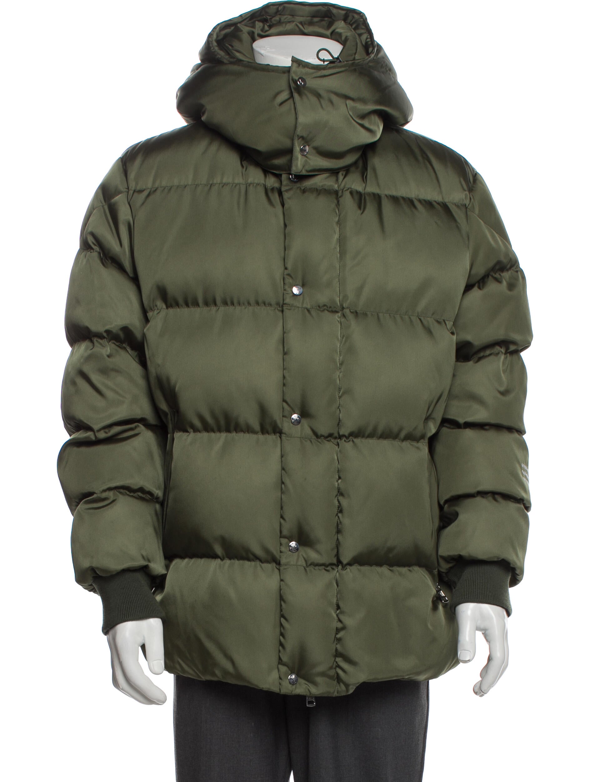 Moncler Puffer Coat - Green Outerwear, Clothing - MOC150235 | The RealReal