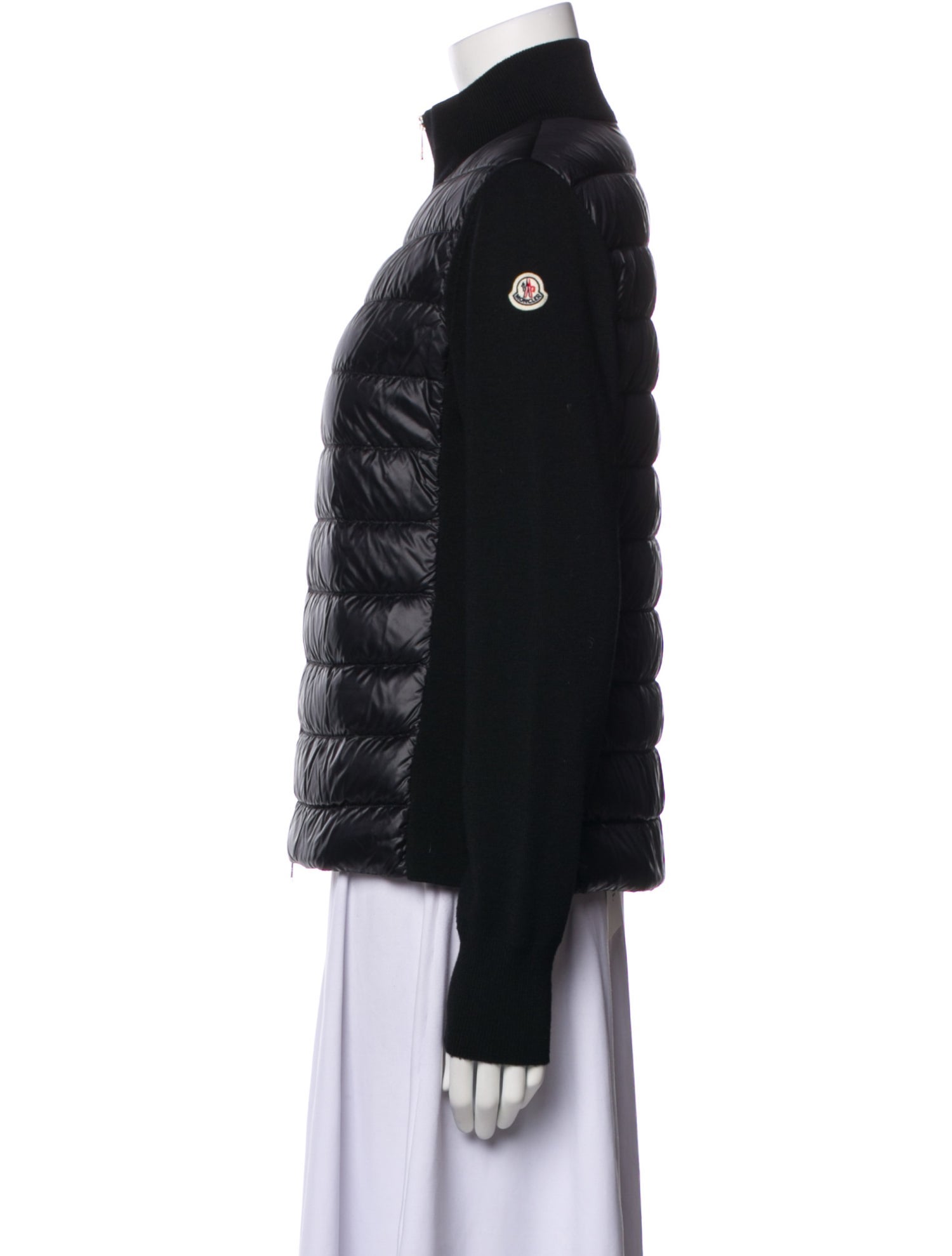 Moncler Colorblock Pattern Jacket - Blue Jackets, Clothing - MOC150160 ...