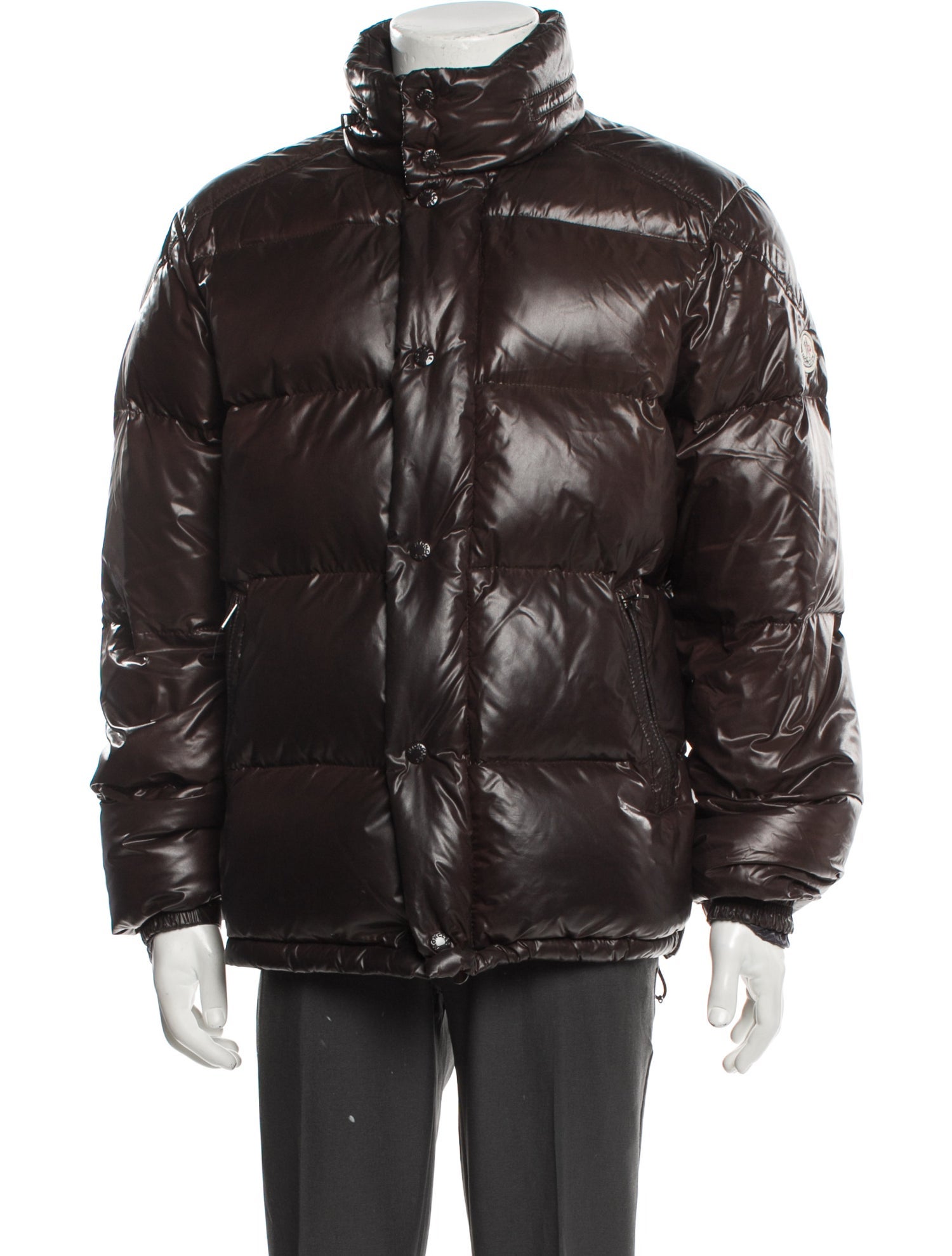 Moncler Puffer Coat - Brown Outerwear, Clothing - MOC154454 | The RealReal