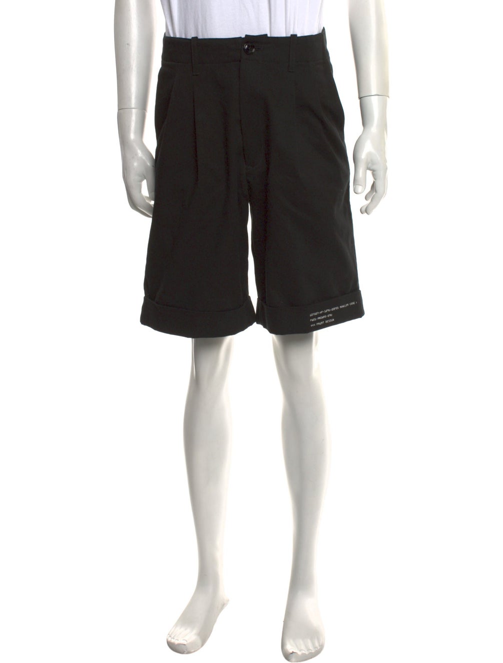 Moncler Genius Signature Logo Shorts - Black, 11.75" Rise Shorts ...