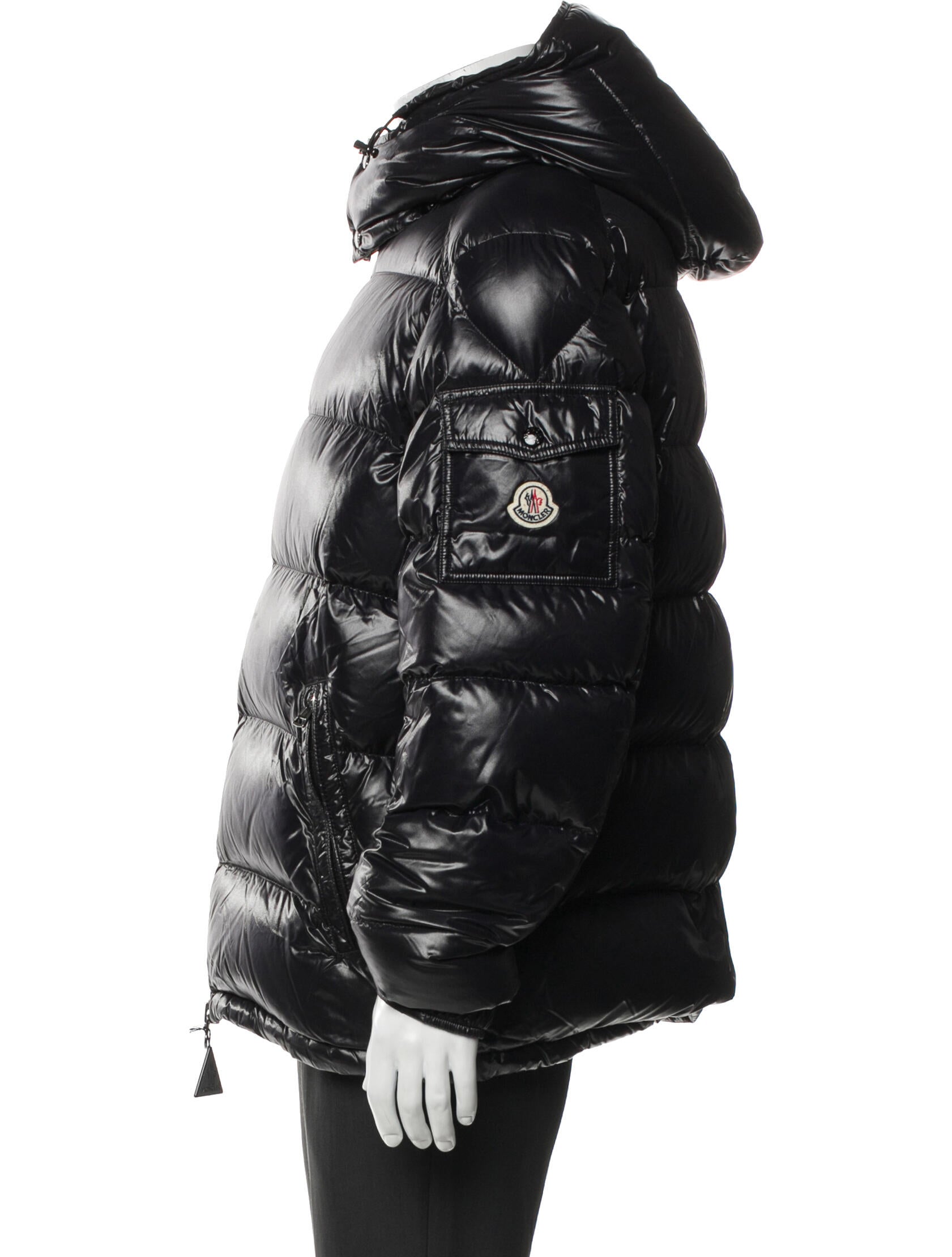 Moncler Puffer Coat - Black Outerwear, Clothing - MOC166150 | The RealReal