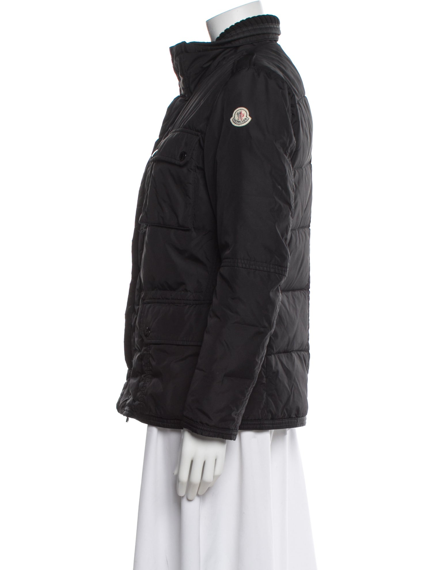 Moncler Nylon Utility Jacket - Black Jackets, Clothing - MOC178222 ...
