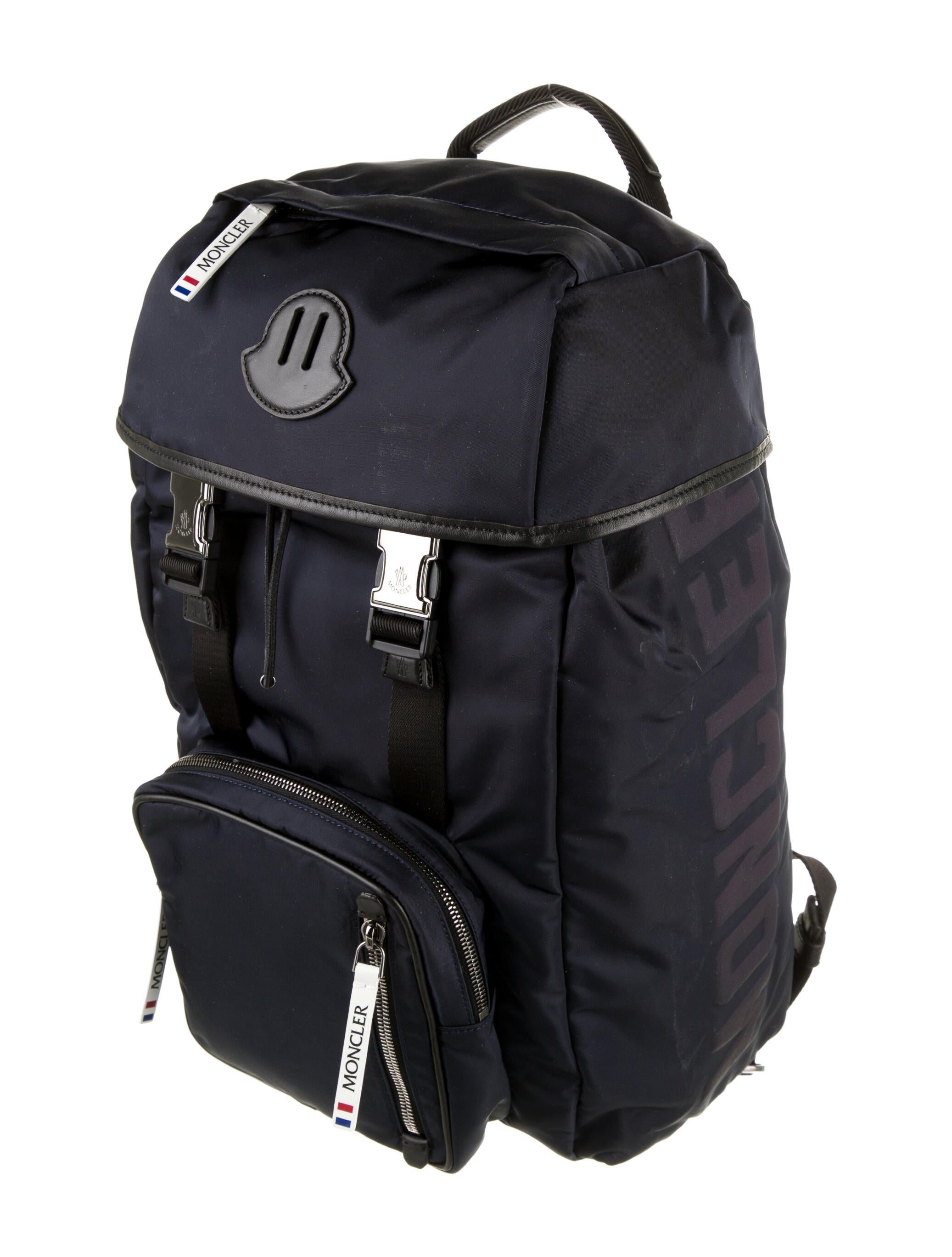 Moncler 2018 Chute Backpack - Blue Backpacks, Bags - MOC56558 | The ...