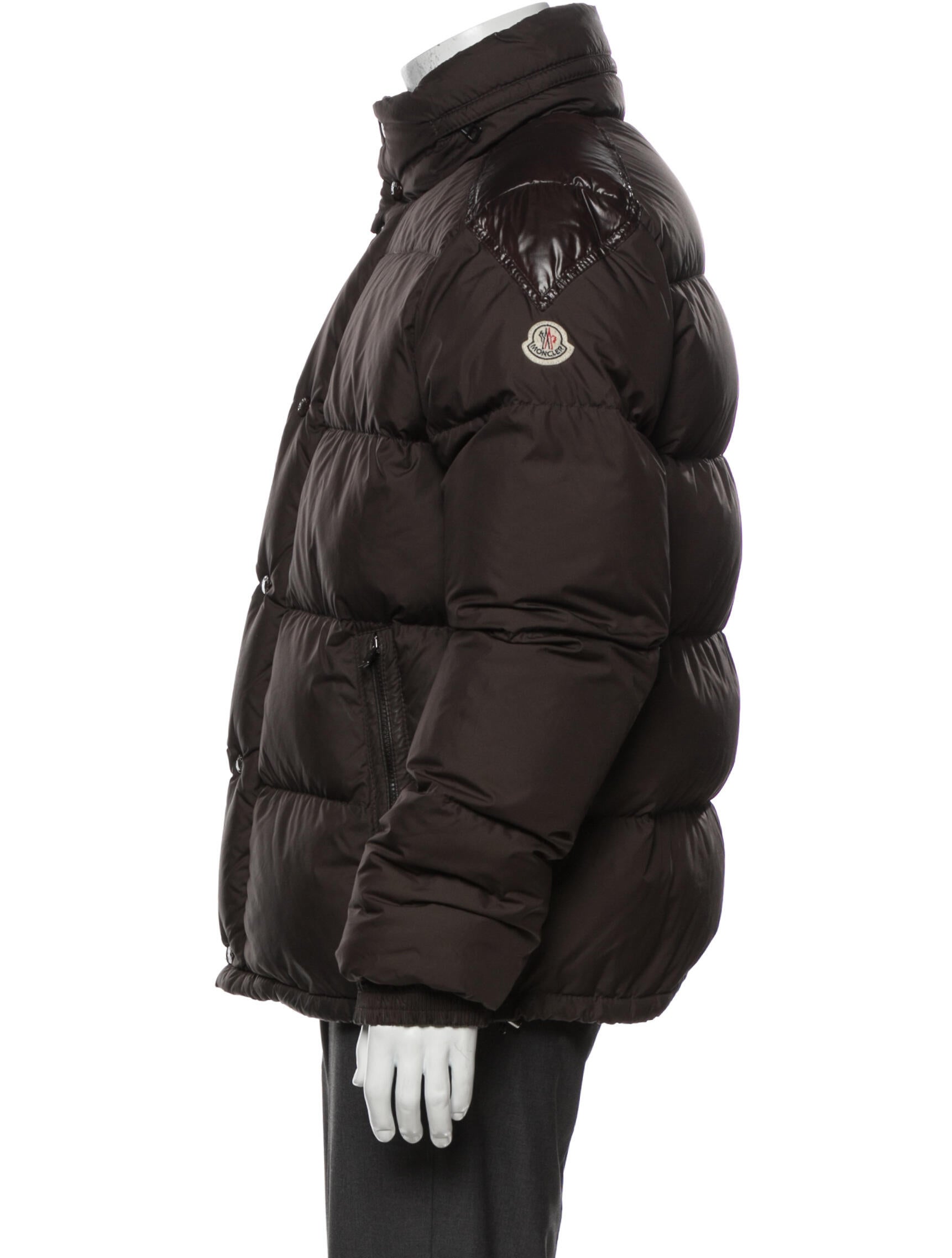 Moncler Puffer Coat - Brown Outerwear, Clothing - MOC63885 | The RealReal