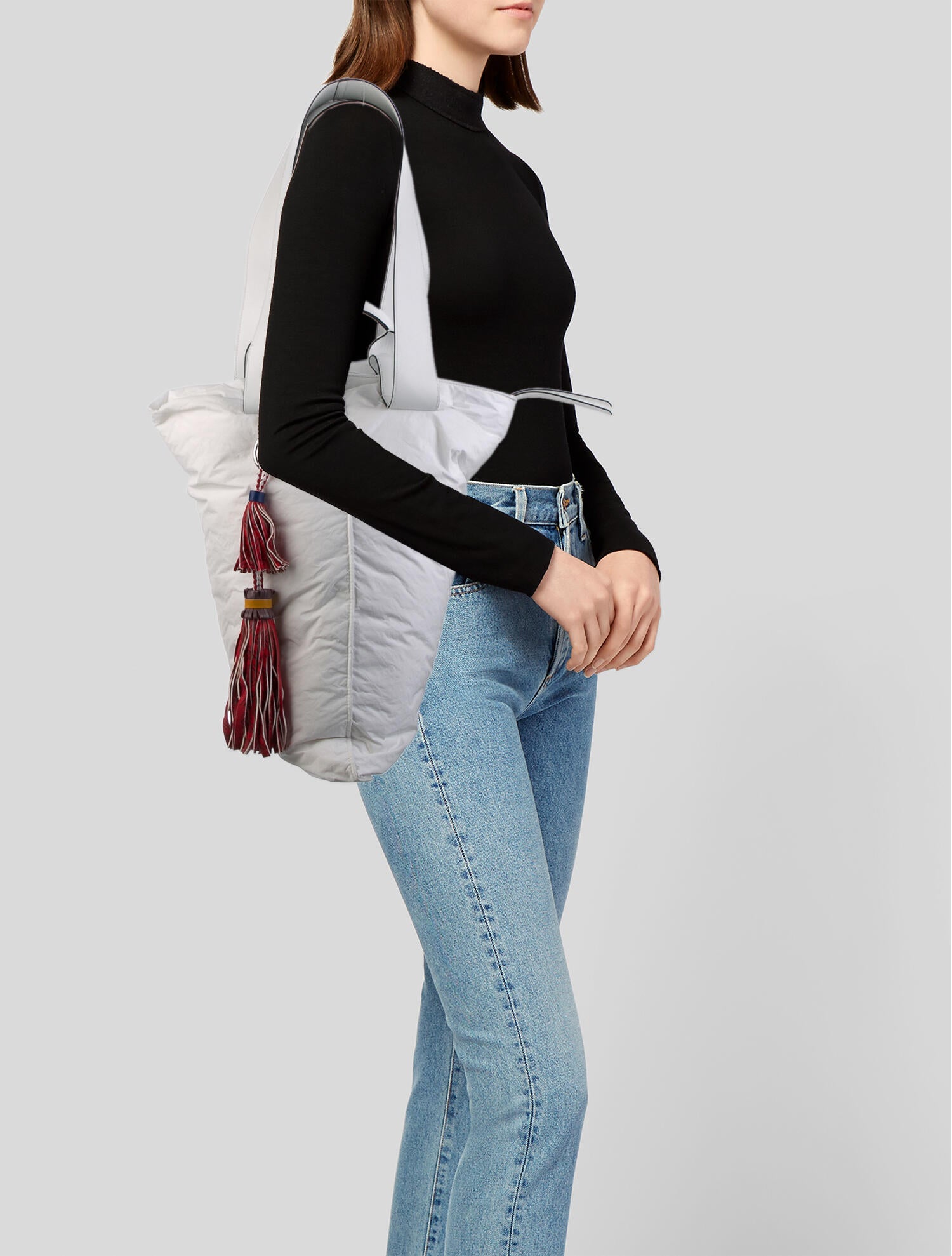 Moncler Genius '1952' Nylon Tote Bag - White Shoulder Bags, Handbags ...