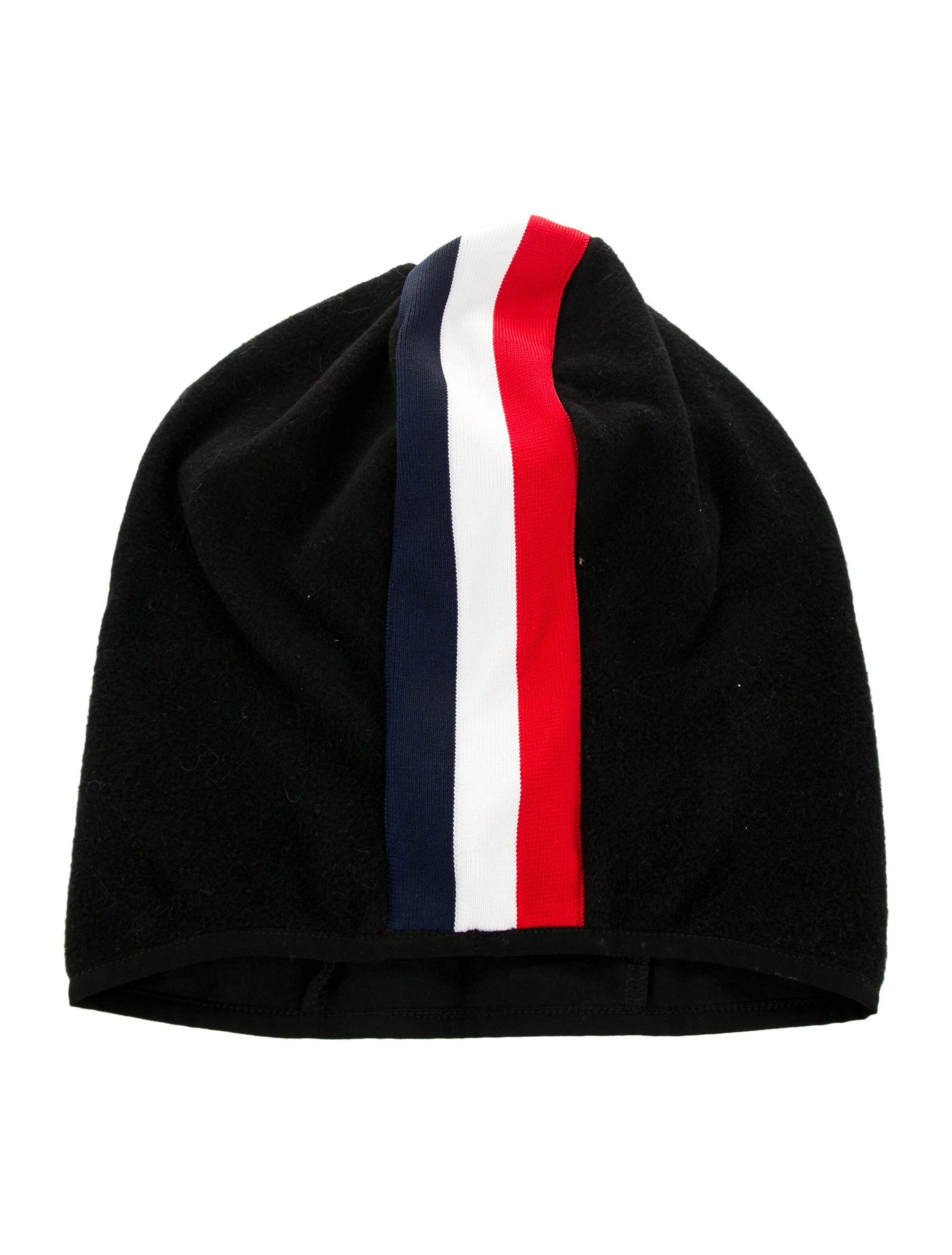 Moncler Woven Ski Mask - Black Hats, Accessories - MOC89268 | The RealReal