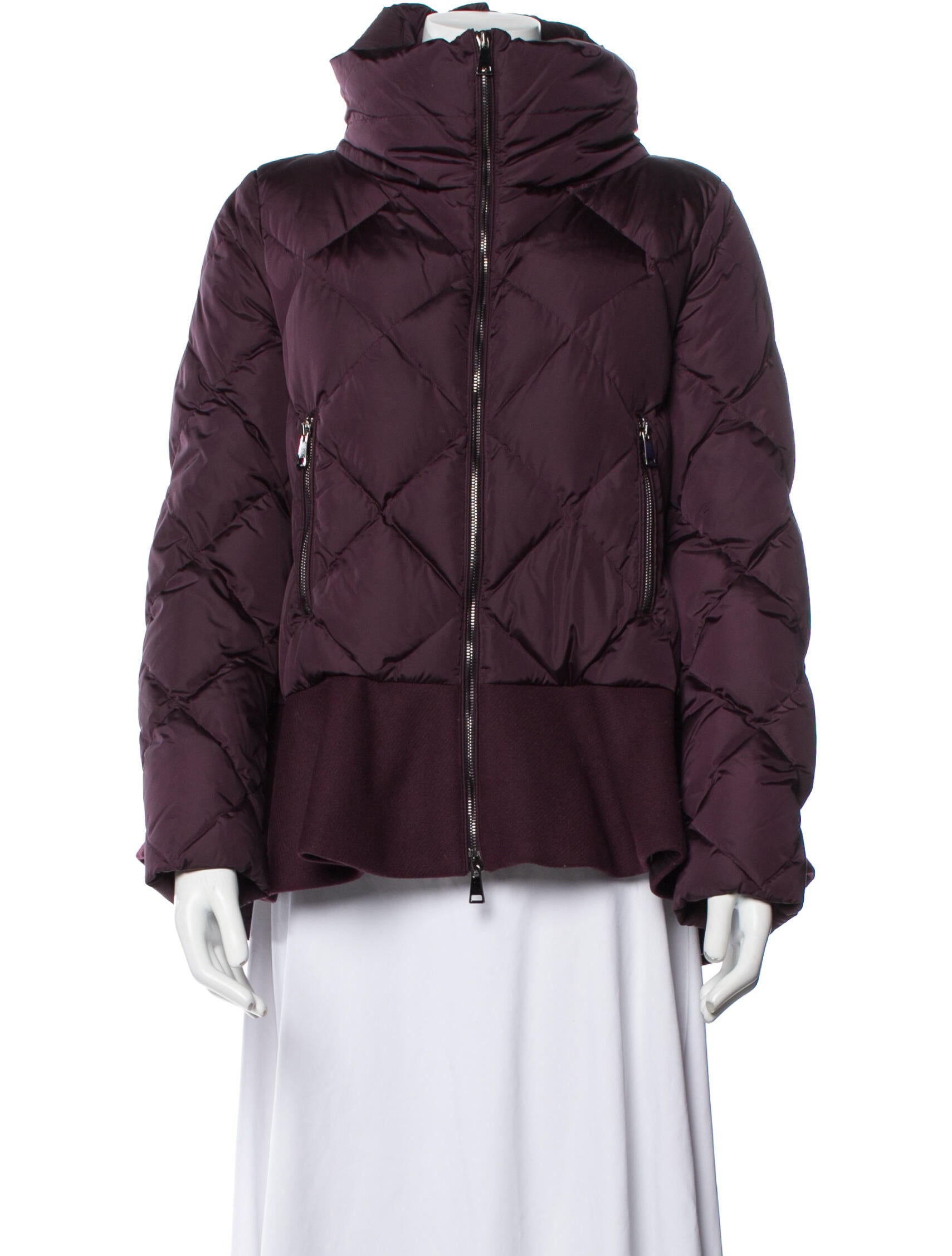 Moncler Vouglette Giubbotto Utility Jacket - Purple Jackets, Clothing ...