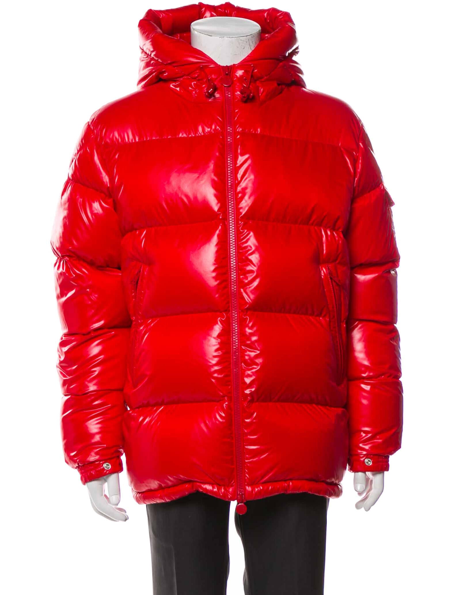 Moncler Ecrins Puffer Coat - Red Outerwear, Clothing - MOC95768 | The ...