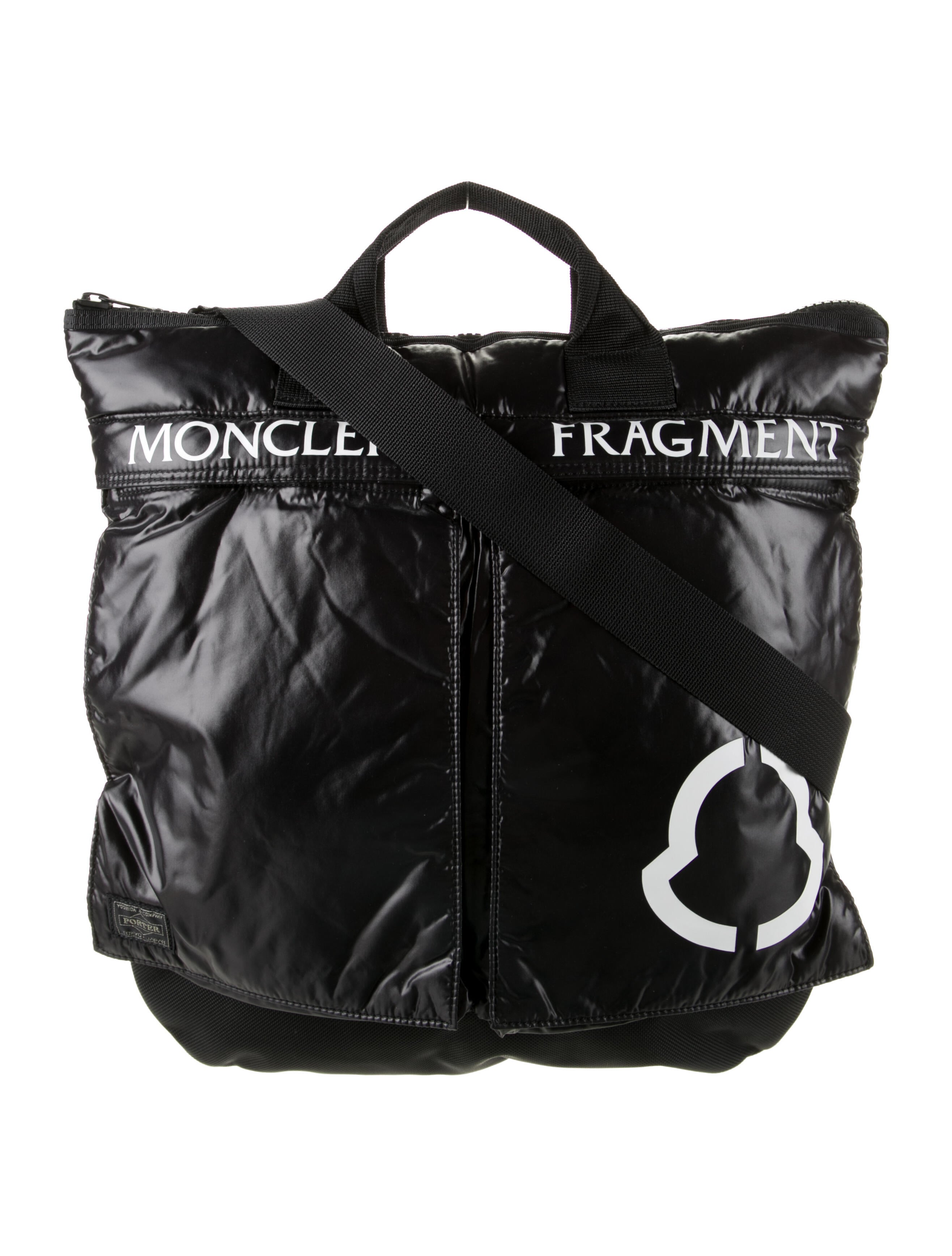 Moncler x Fragment Design Nylon Puffer Tote - Black Totes, Bags ...