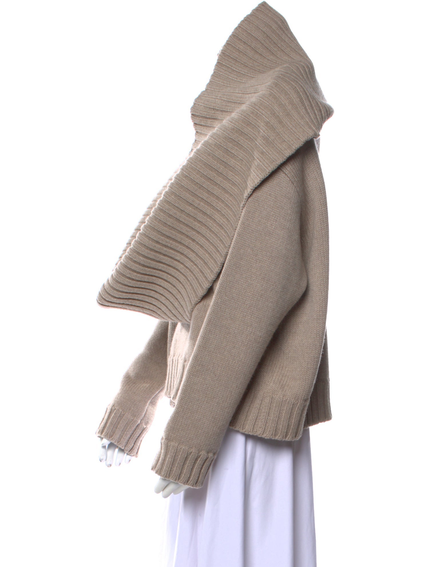 Monse Merino Wool Cowl Neck Sweater - Neutrals Knitwear, Clothing ...