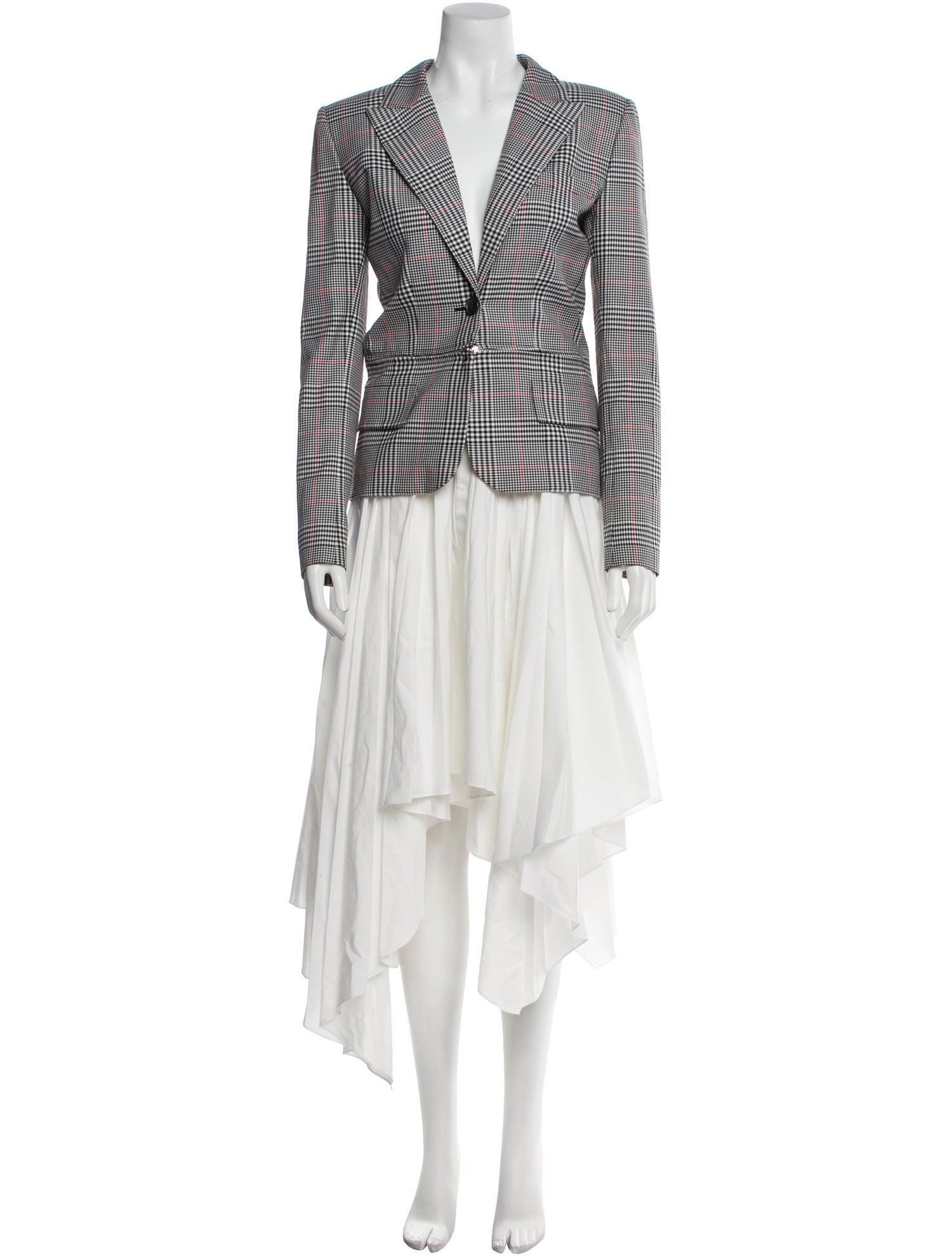 Monse Colorblock Pattern Long Dress - Black Dresses, Clothing ...