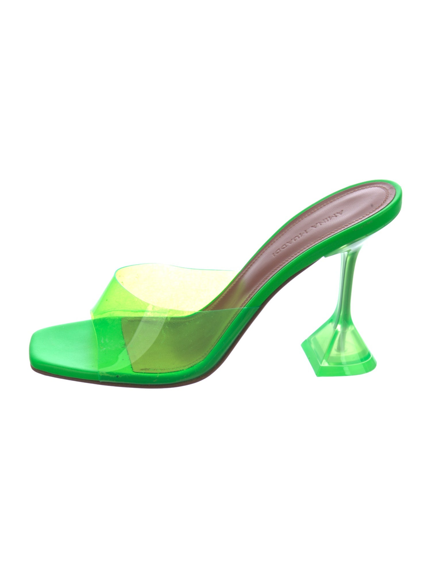 Manolo Blahnik PVC Slides - Green Sandals, Shoes - MOO282920 | The RealReal