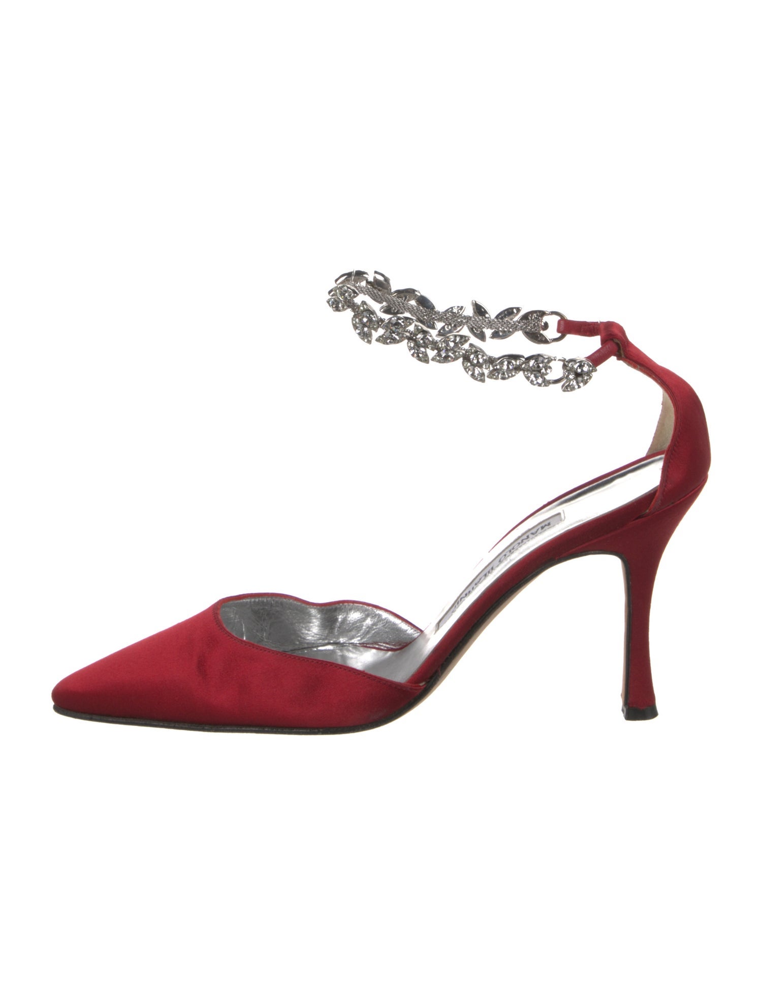 Mach & Mach Floral Print D'Orsay Pumps - Pink Pumps, Shoes - WMHAM21853 ...